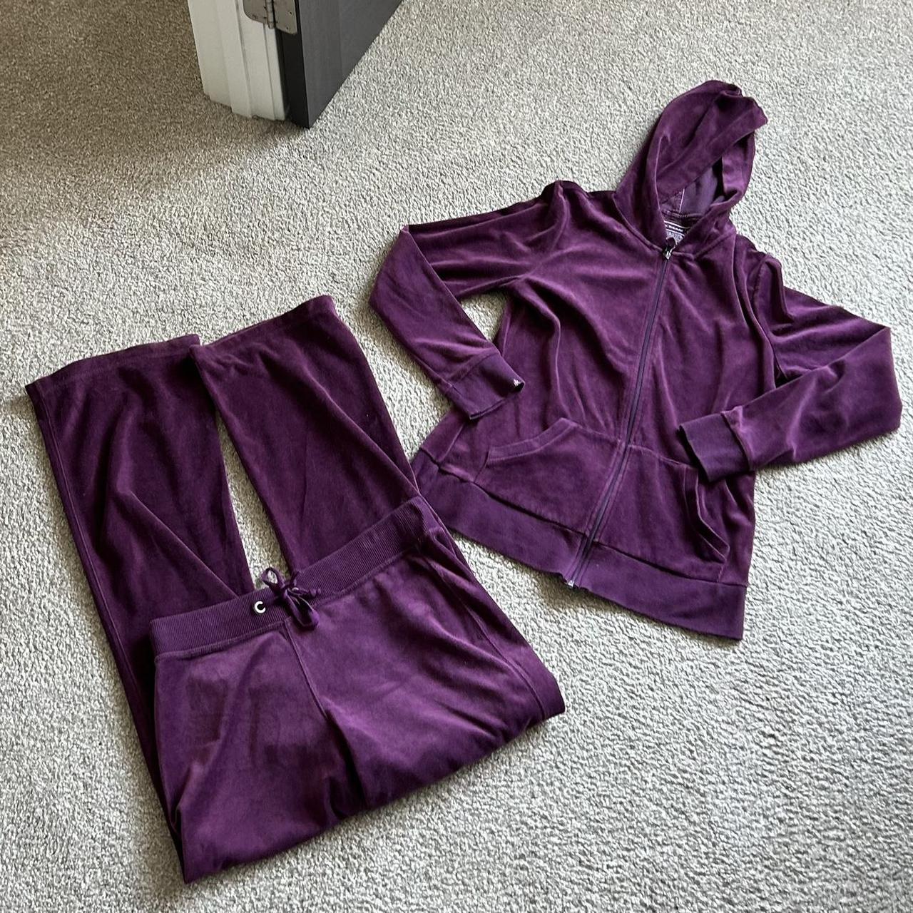 Cute cyber y2k purple tracksuit!💜 I wish this fit me... - Depop
