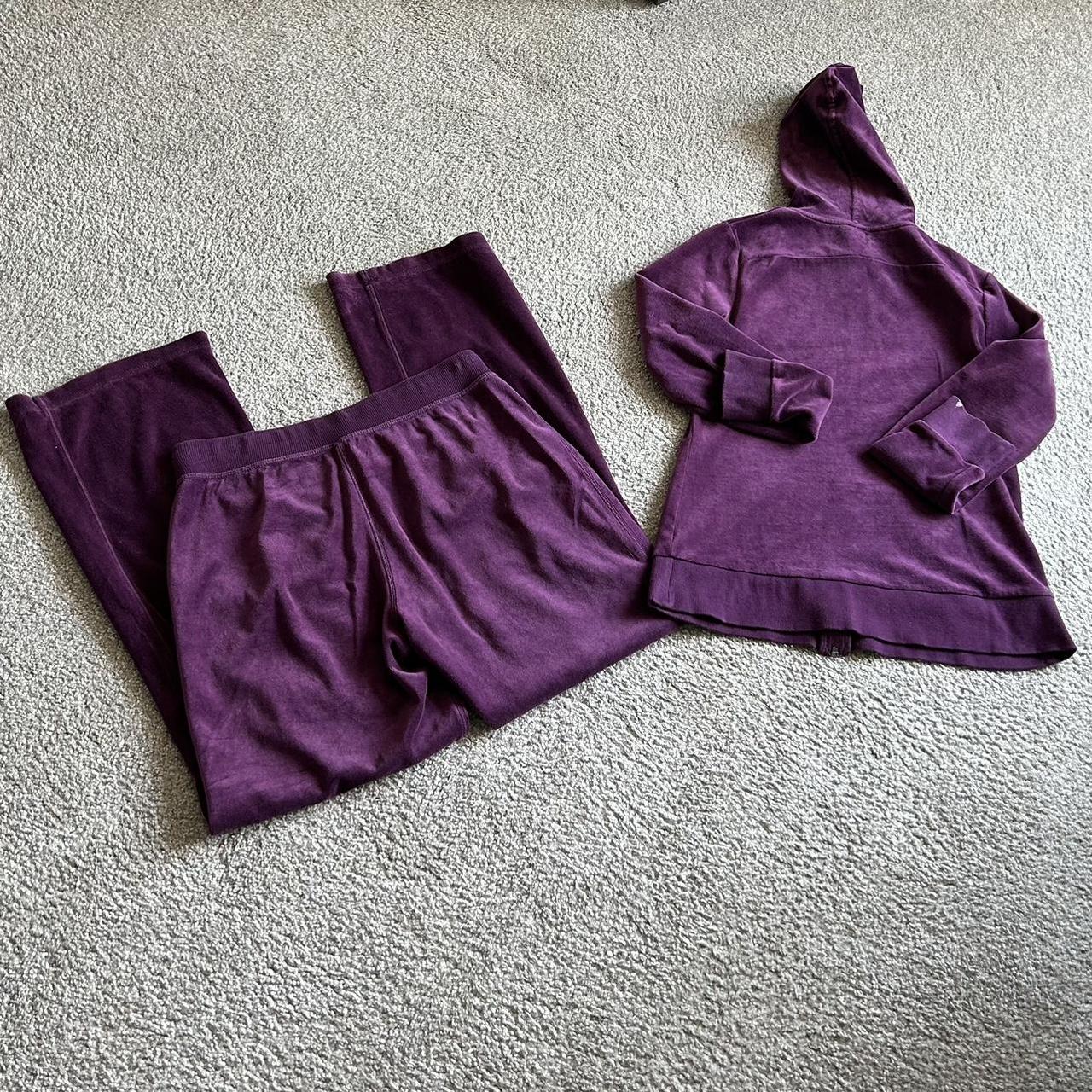 Cute cyber y2k purple tracksuit!💜 I wish this fit me... - Depop