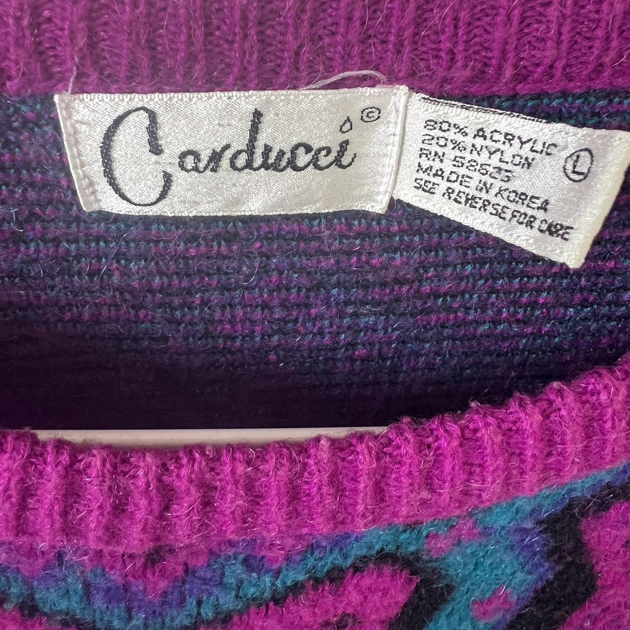 Vintage 1980s Carducci sweater. Women’s size large.... - Depop