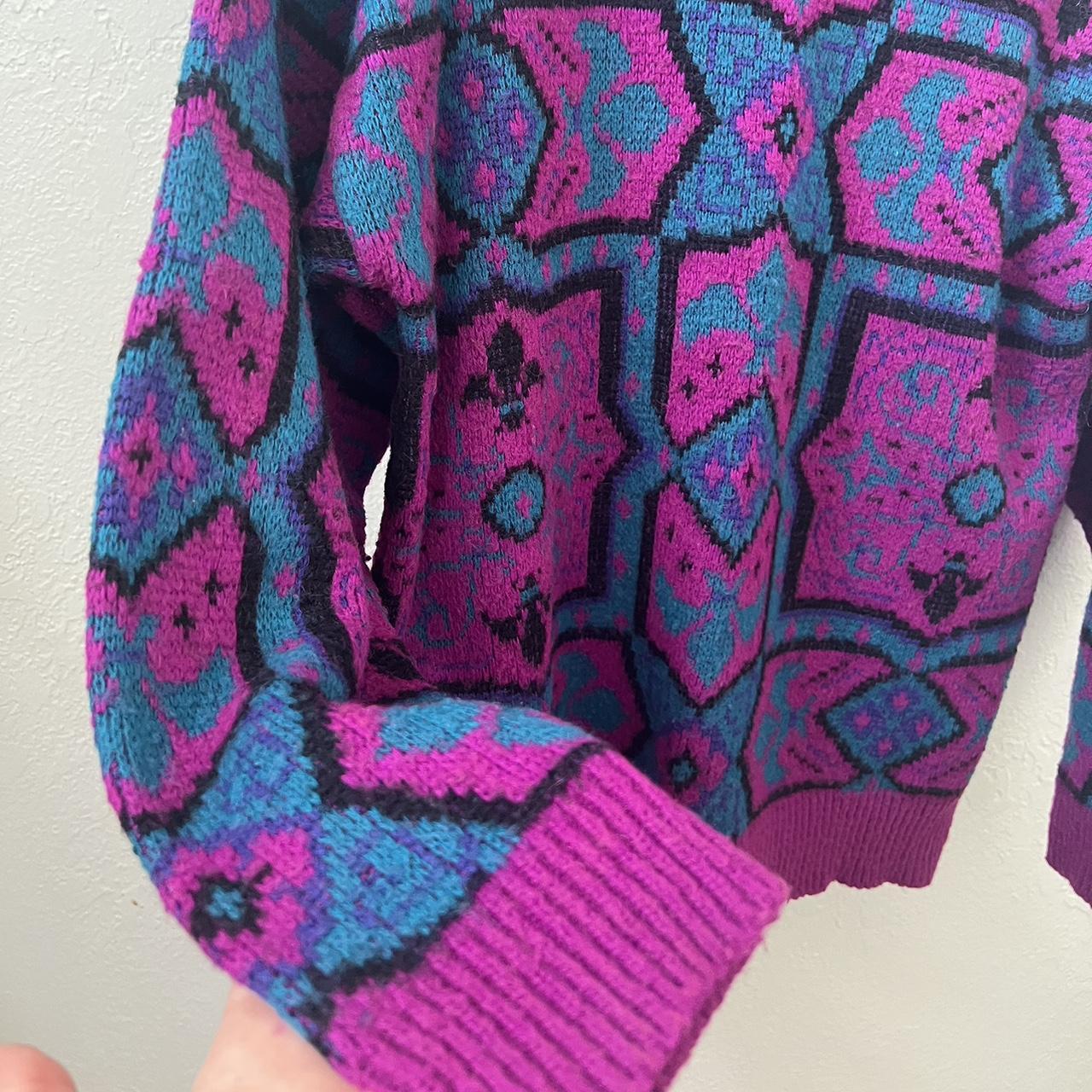 Vintage 1980s Carducci sweater. Women’s size large.... - Depop