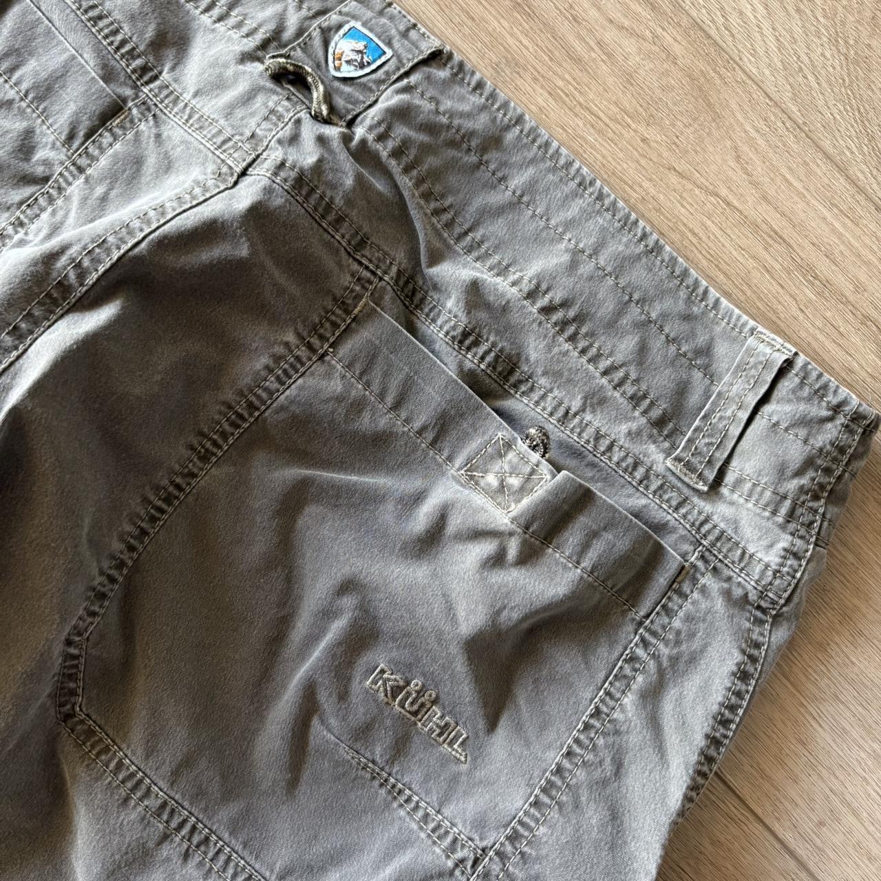 Vintage y2k Kuhl baggy retro outdoor faded cargo... | Depop