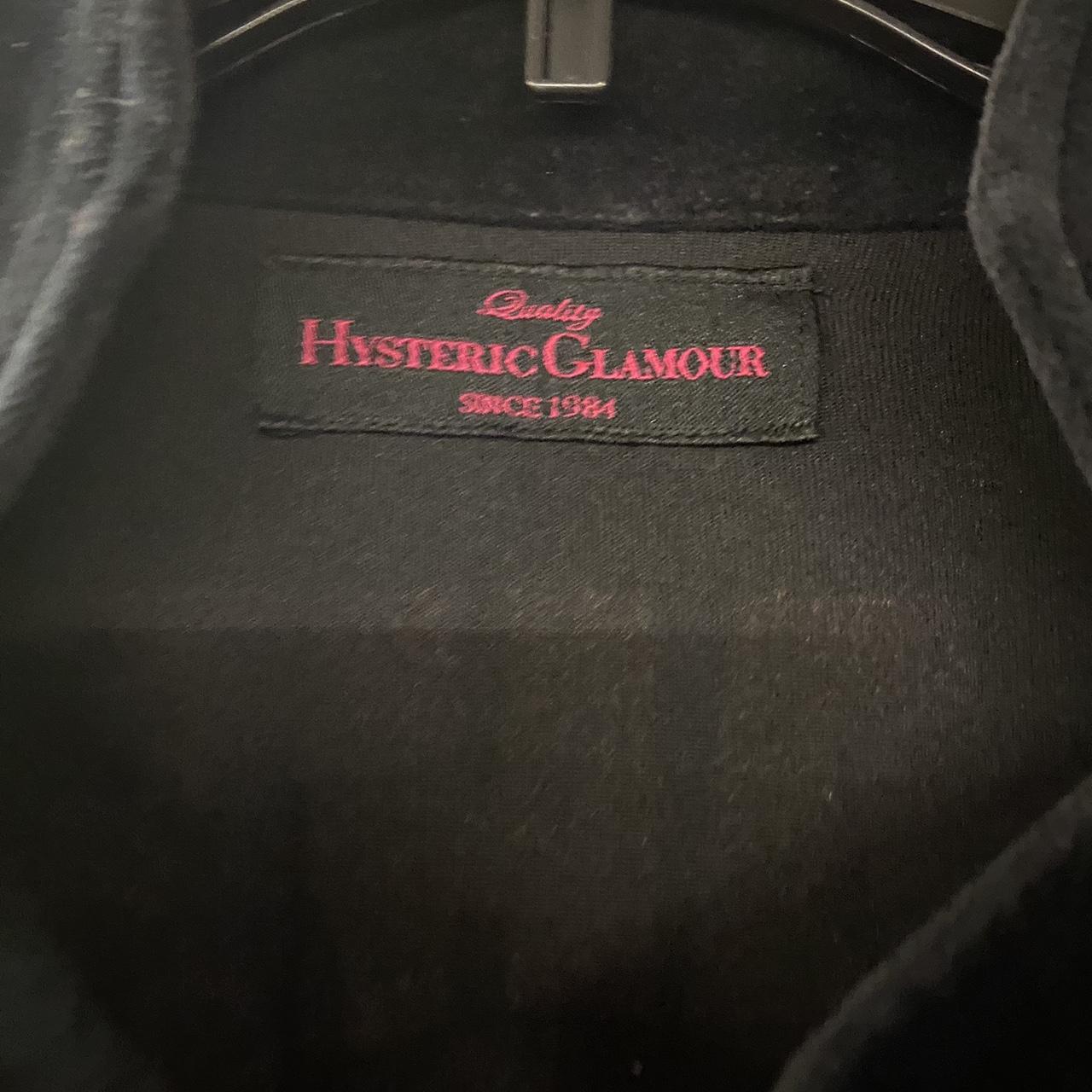 Hysteric Glamour Men's Black and White Jacket | Depop