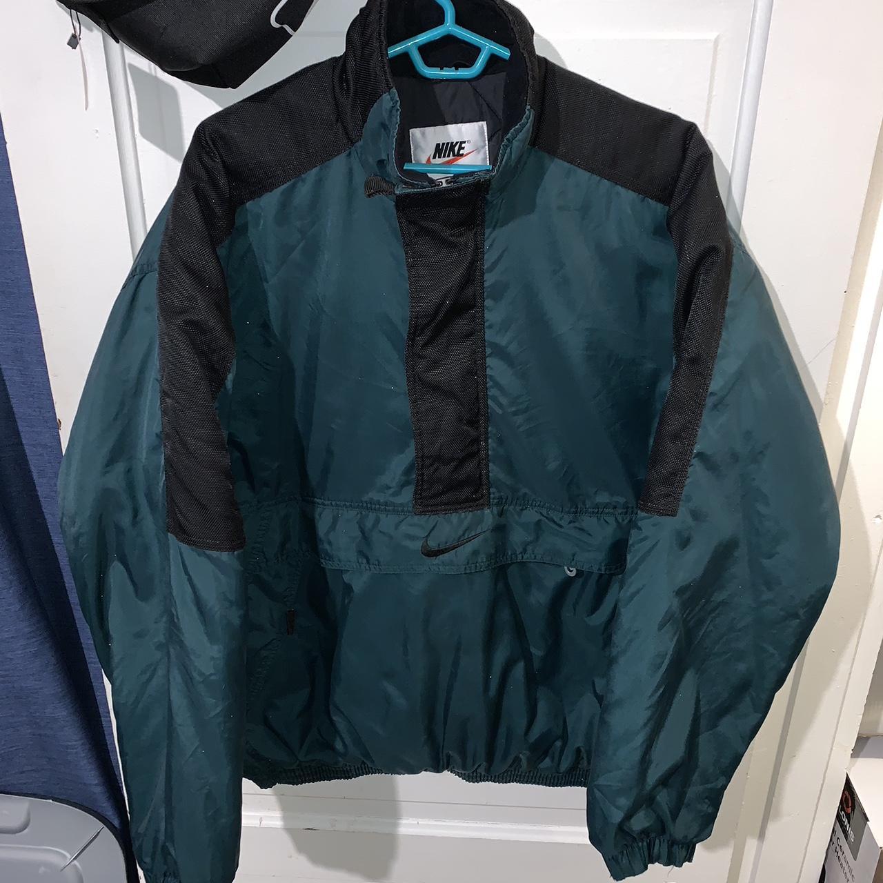 Vintage Nike Pullover Windbreaker Jacket Men's... - Depop