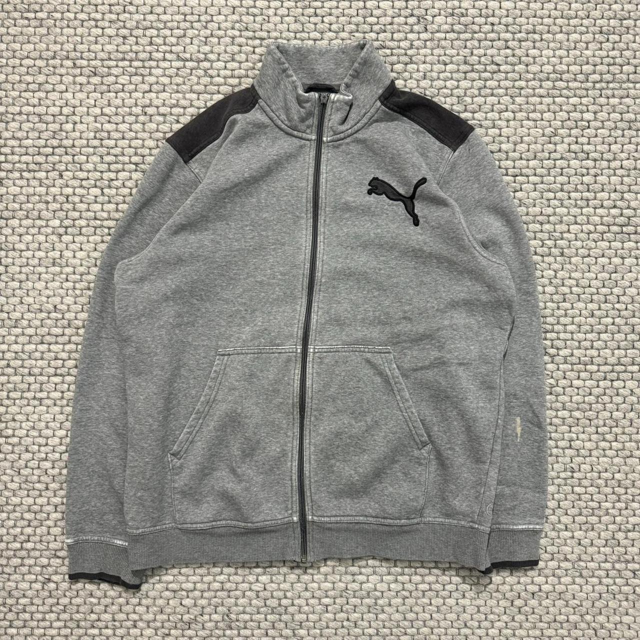 2000a Baggy Puma Zip-Up Track Jacket Size L P2P-... - Depop