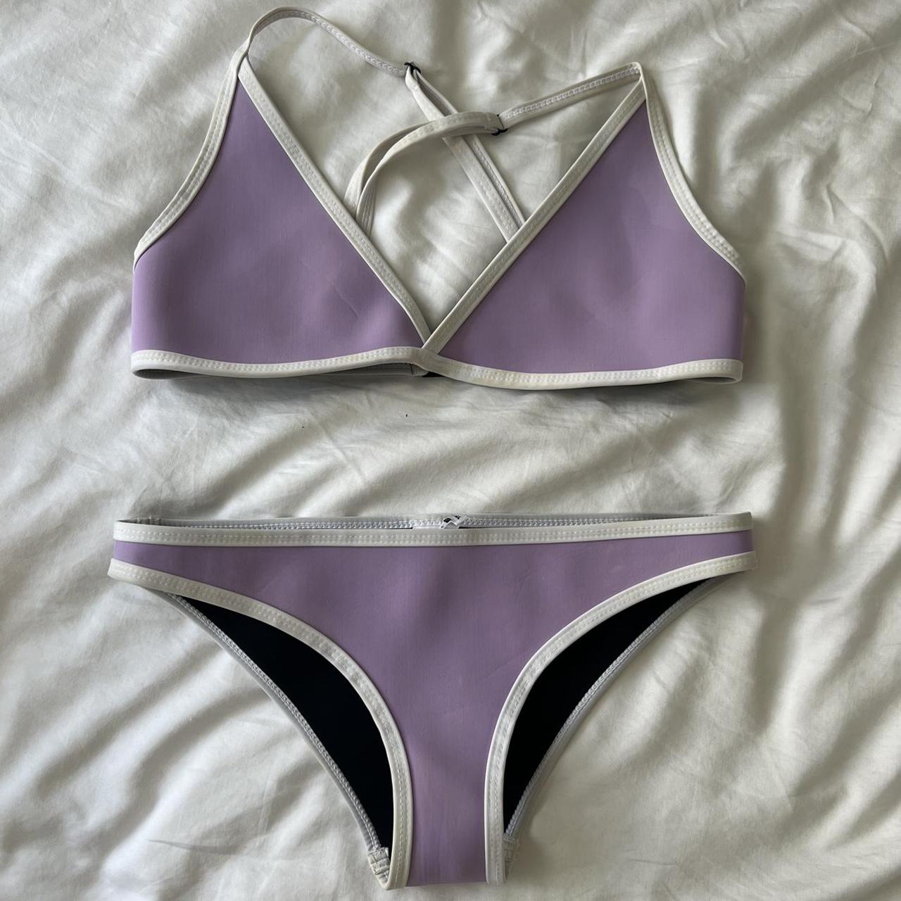 Women's Purple Bikinis-and-tankini-sets | Depop