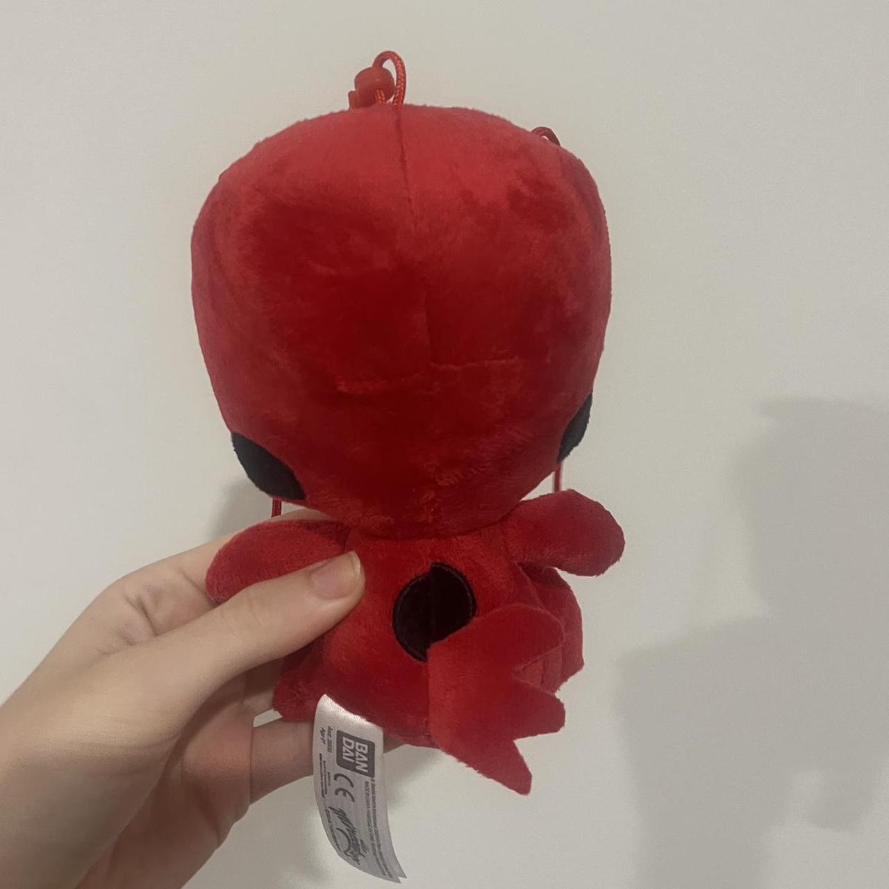 Tikki Miraculous Ladybug plushie Keychain #tikki... - Depop