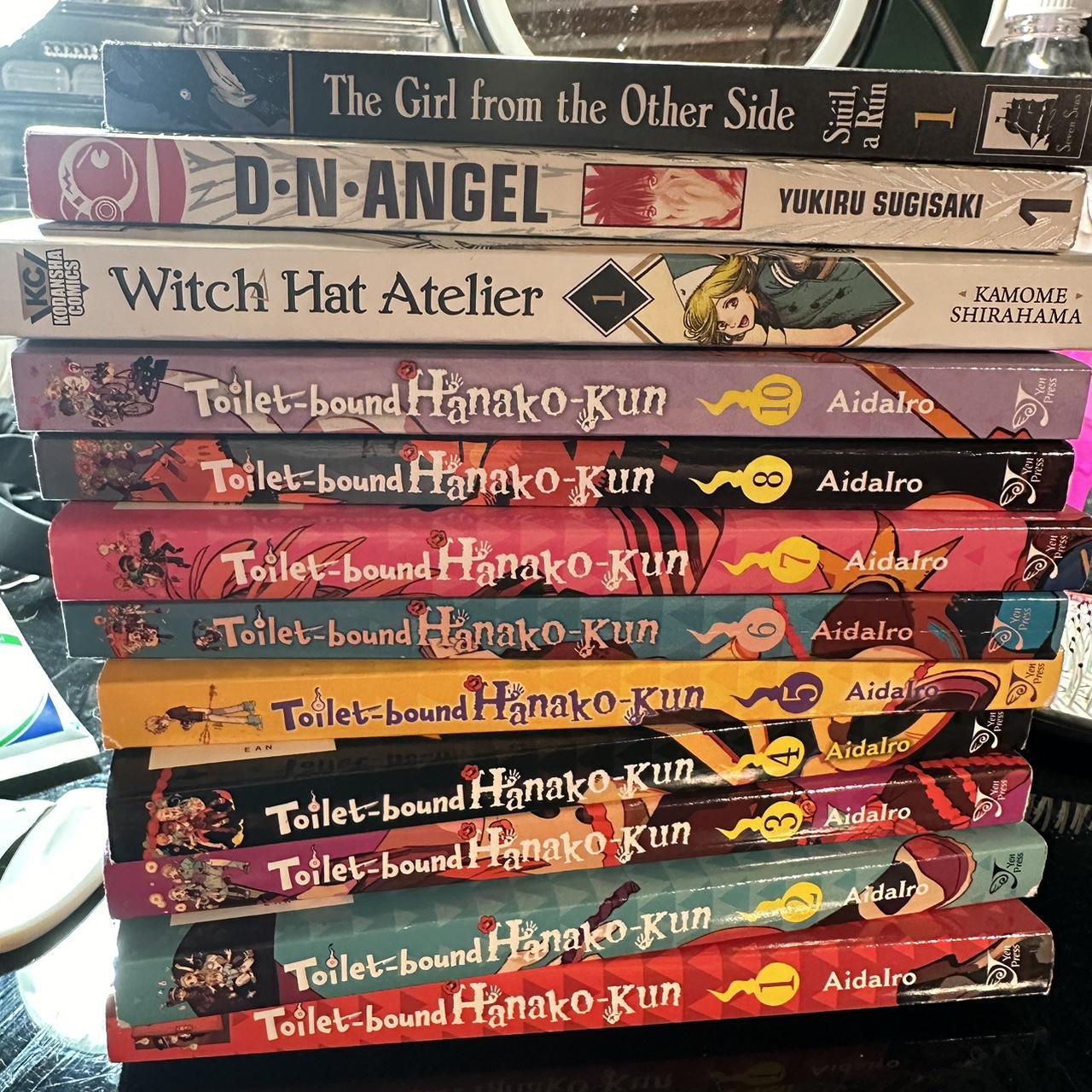 12pc manga lot (1-10 tbhk but missing 9). girl from... | Depop