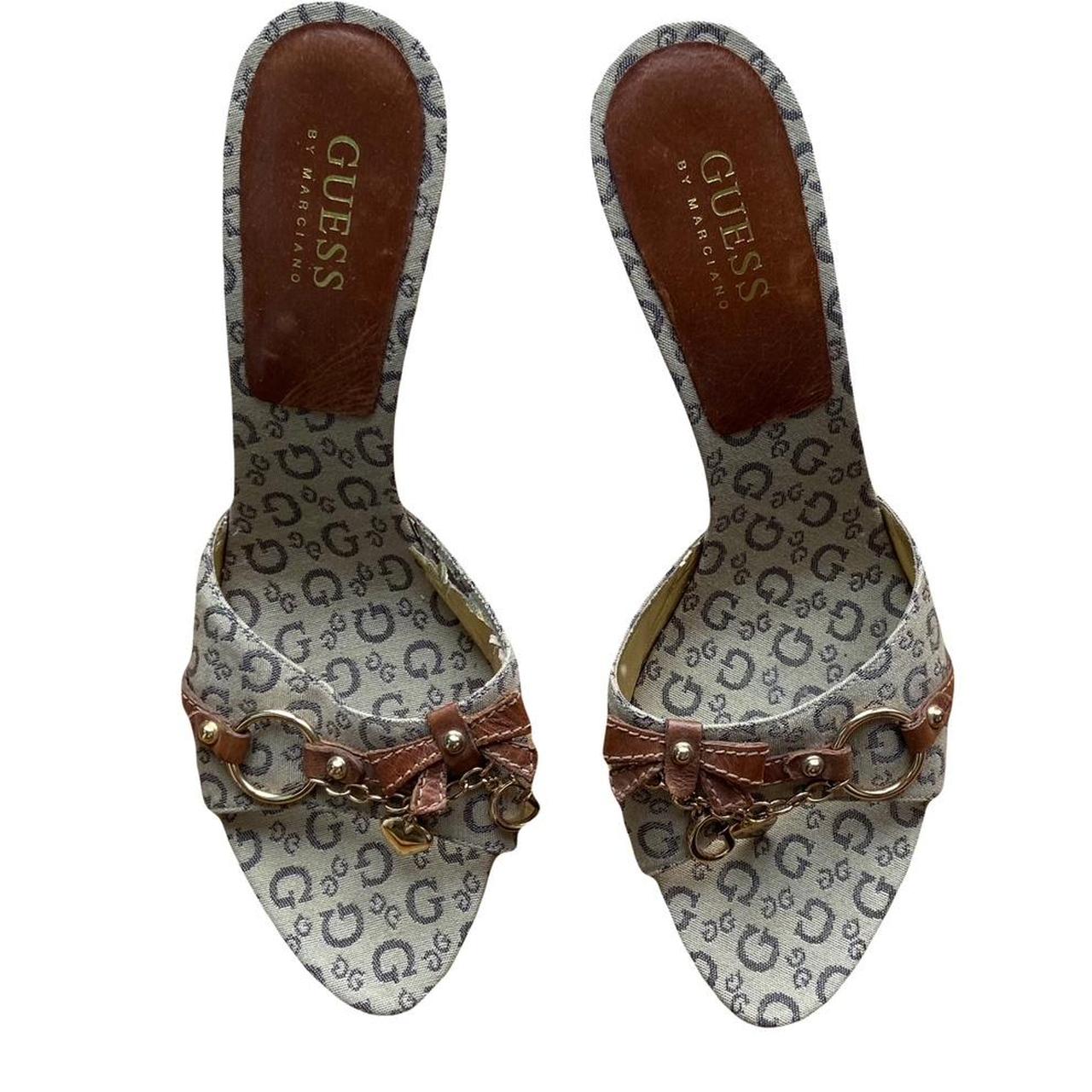 Original Guess Vintage Heels with cute charms Size... - Depop