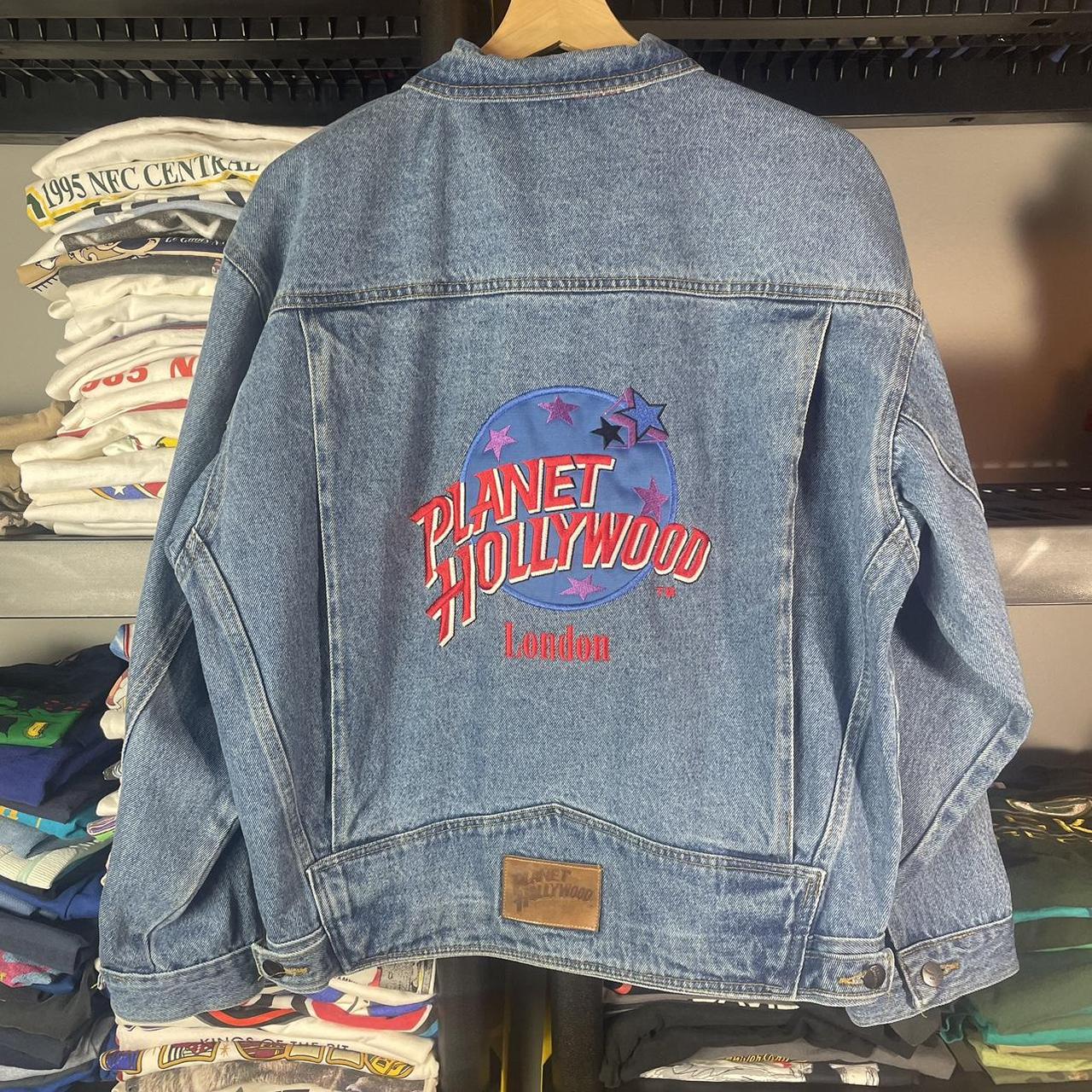 Vintage 90s Planet Hollywood “London” embroidered... | Depop