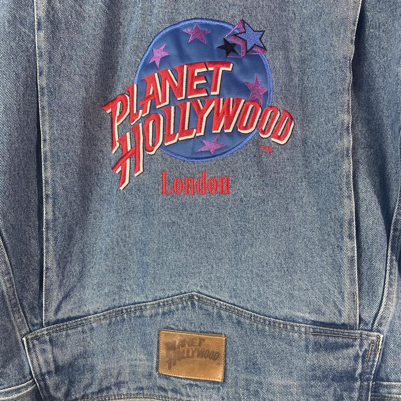 Vintage 90s Planet Hollywood “London” embroidered... | Depop