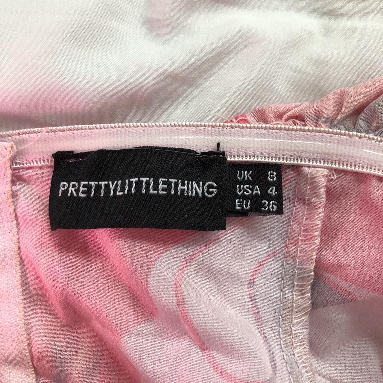 Pink abstract underboob top So flattering ! Pretty... - Depop