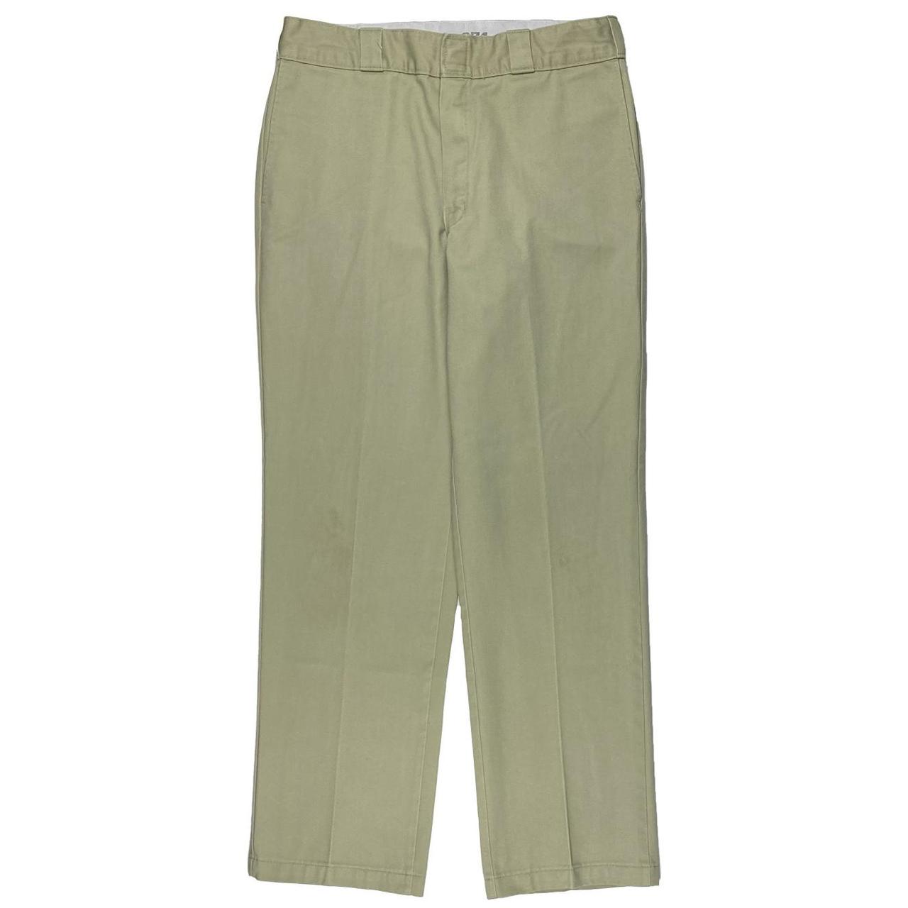 Dickies Men's Tan Trousers | Depop
