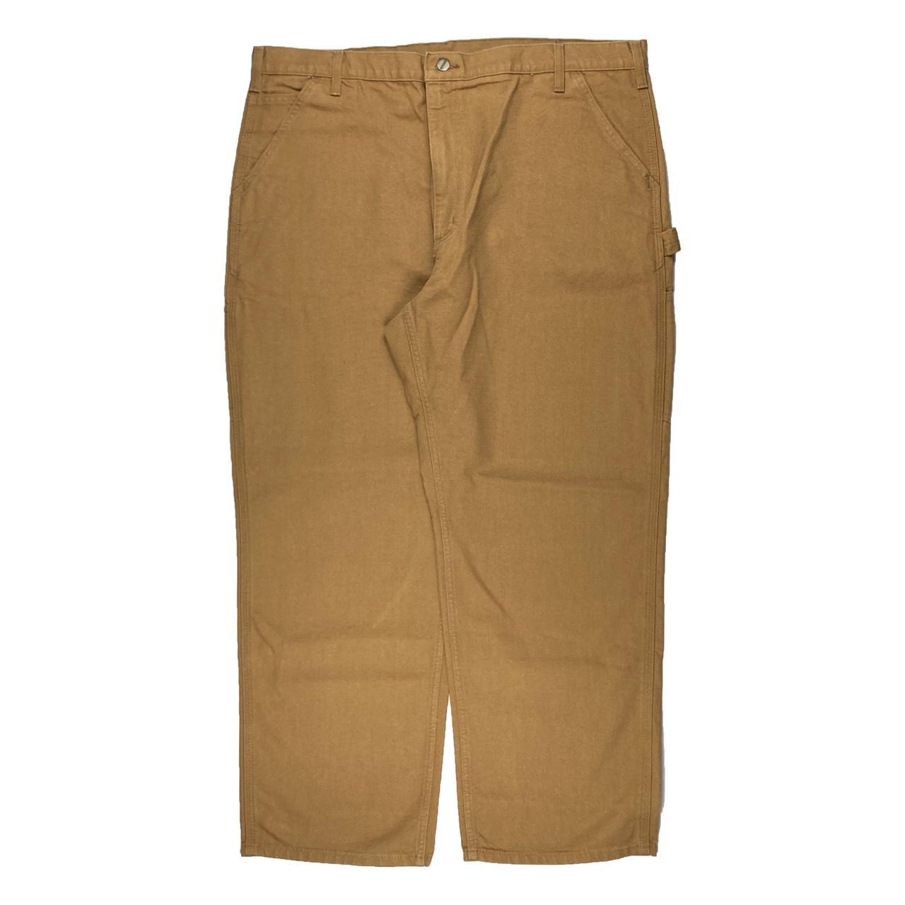 Carhartt Canvas Carpenter Pants Hammer Loop Size... | Depop