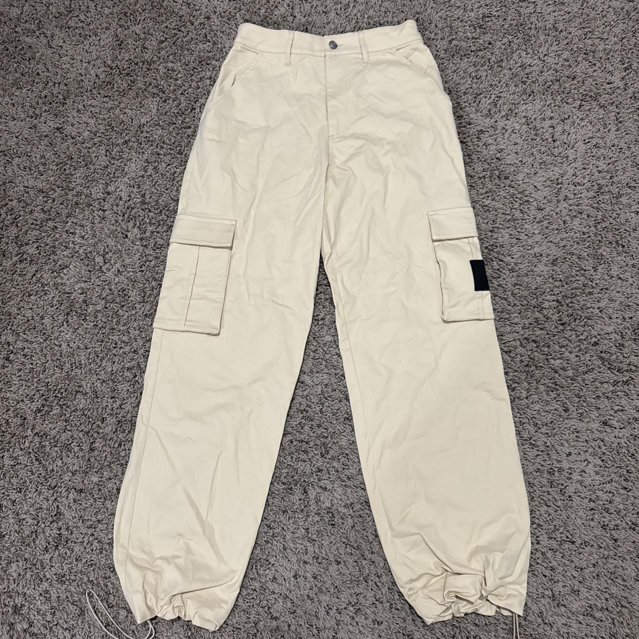 Inaka Power Mens Small Cargo Pants Desert Tan Yellow... - Depop