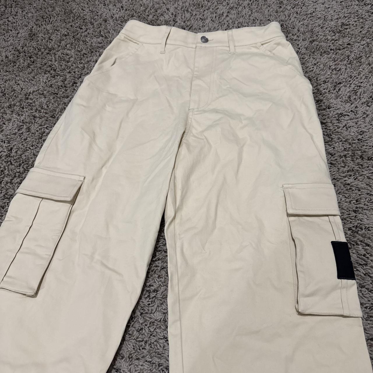 Inaka Power Mens Small Cargo Pants Desert Tan Yellow... - Depop