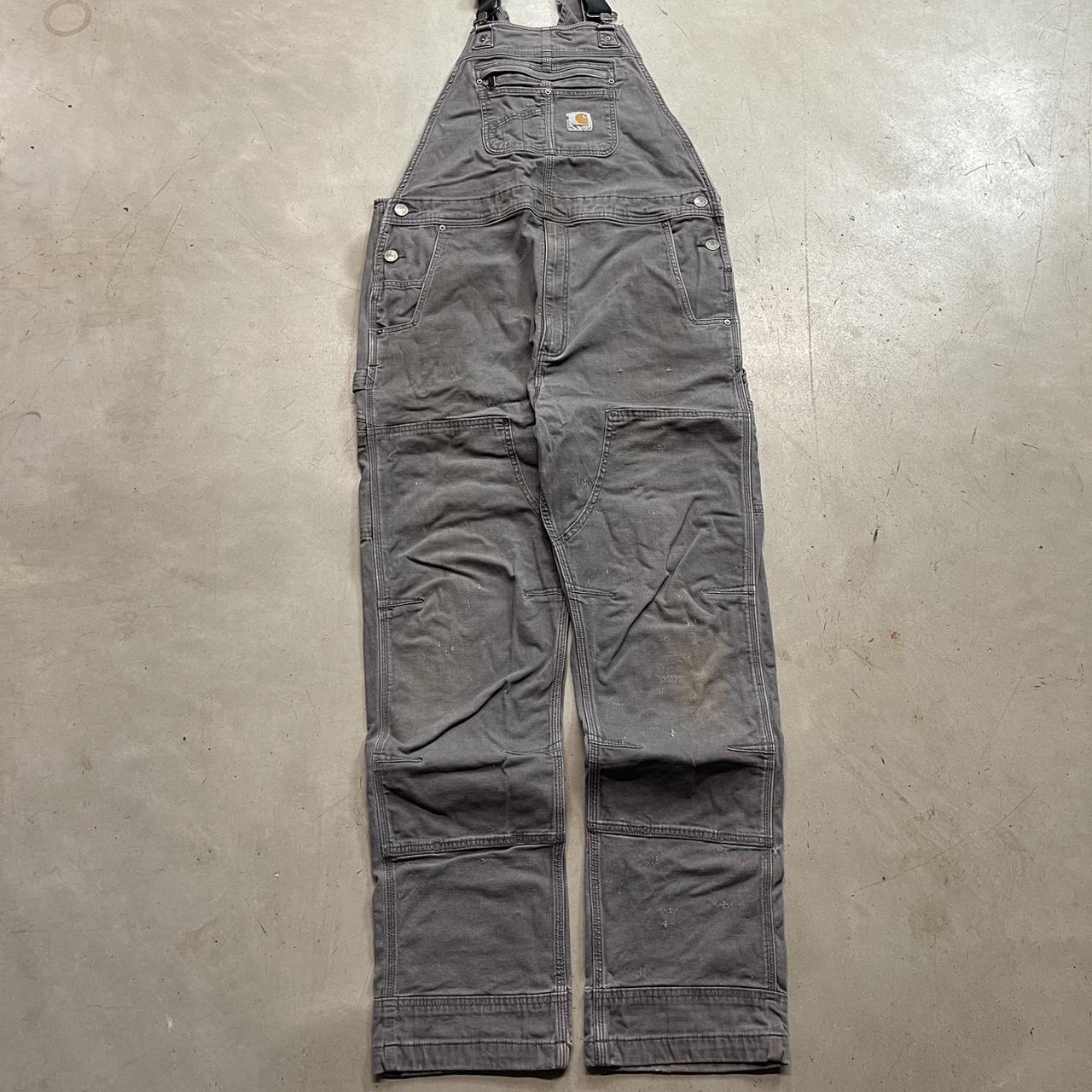 FADED CARHARTT OVERALLS - 2000S Please note that... - Depop