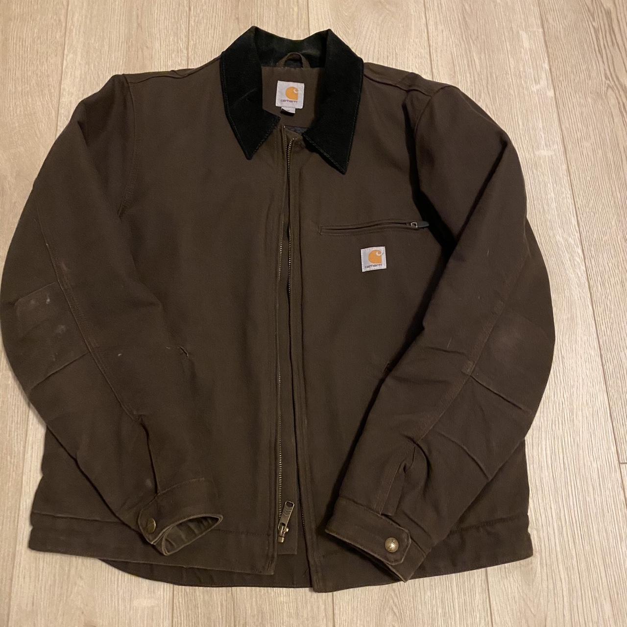 Carhartt Men's Brown Jacket | Depop