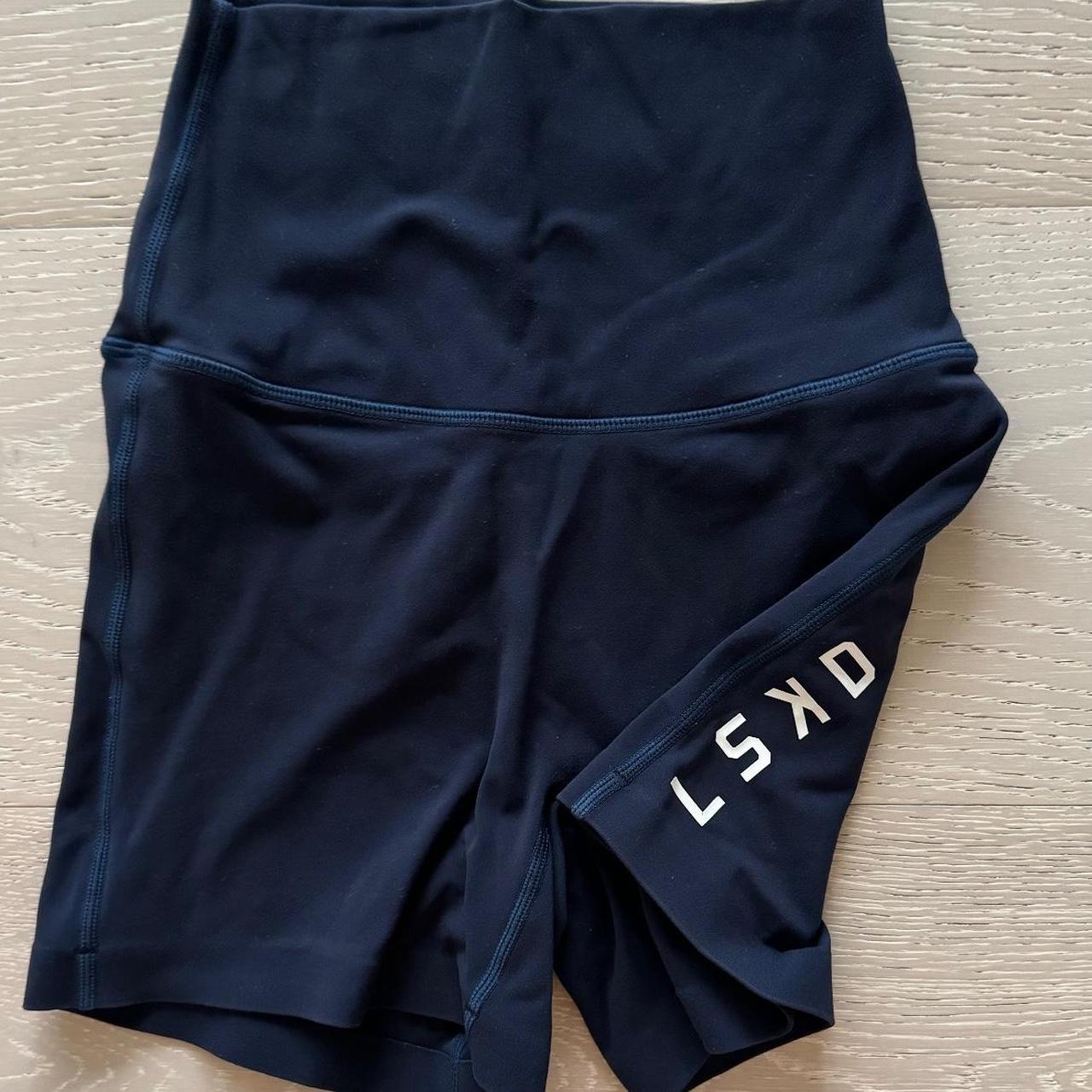 Navy Lskd Elixir Shorts Size Xs Depop