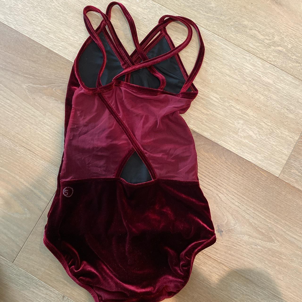 five dancewear velvet leo size pa - Depop