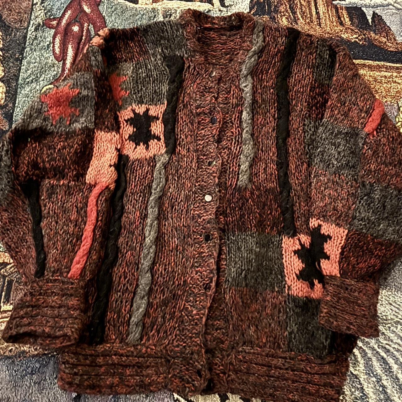 All wool fully knit cardigan. In great condition... - Depop