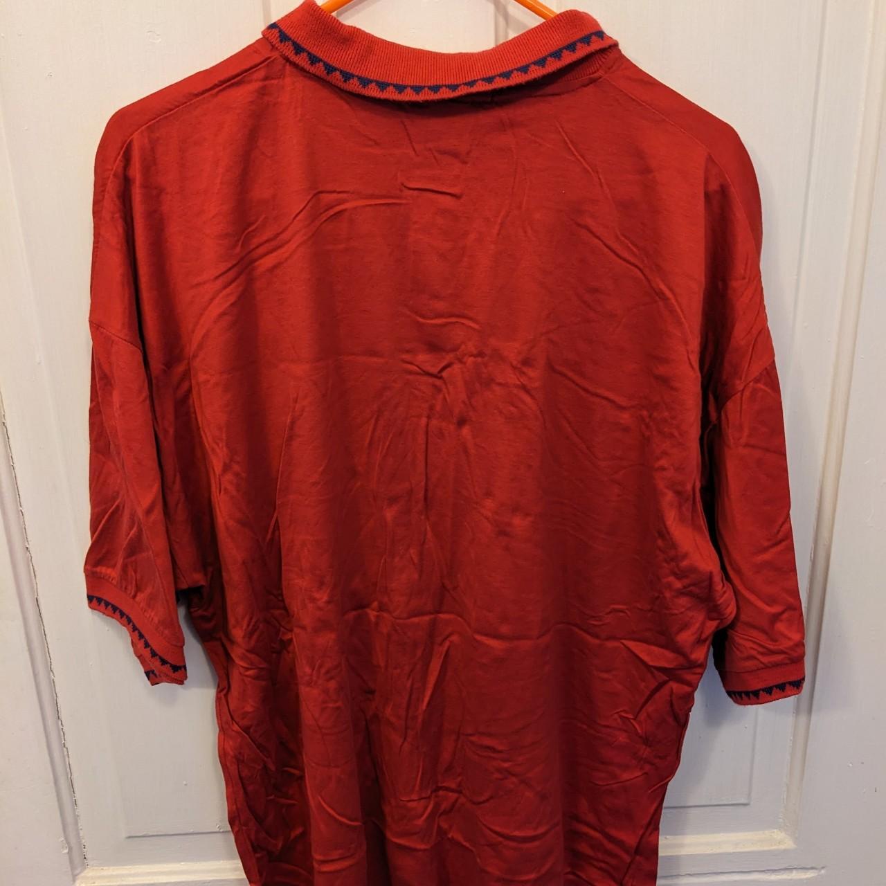 Vintage Red Ryder Cup Polo Shirt. Size XL on an... - Depop