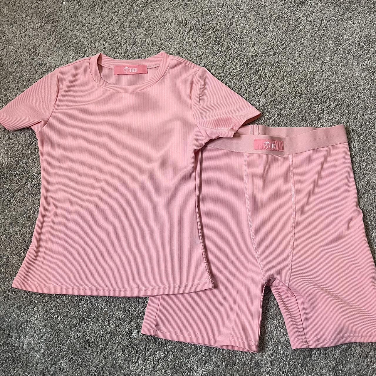 Skims 2 piece dupe set #skims - Depop