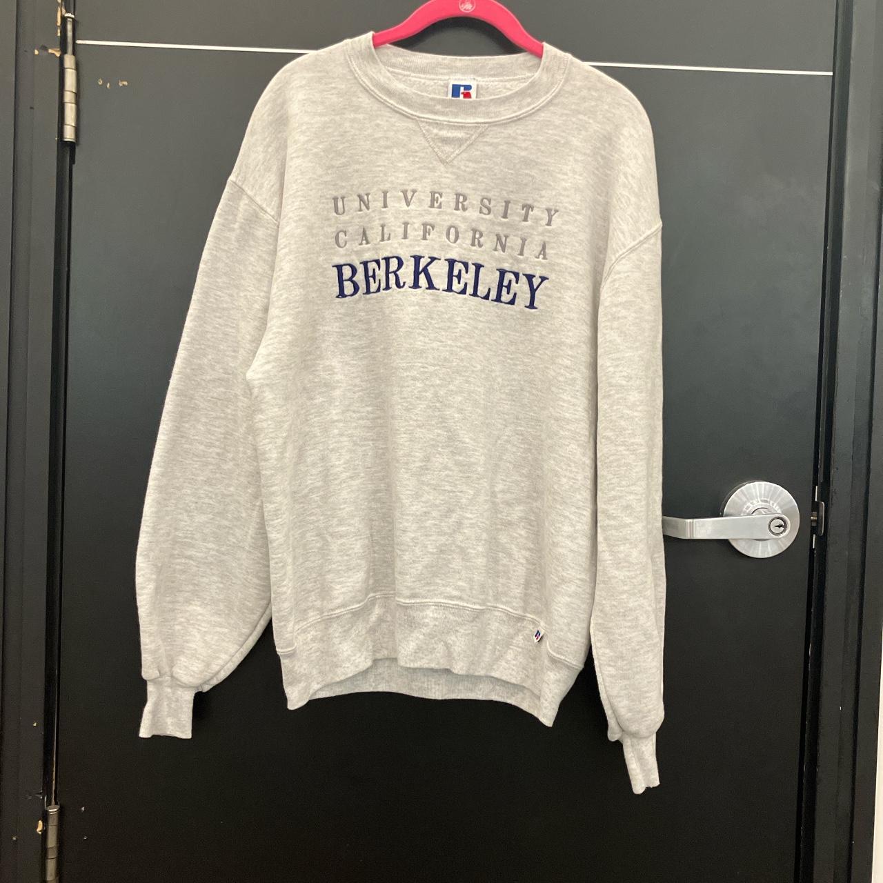 Vintage UC Berkeley Russell Crewneck sweater Size L... | Depop