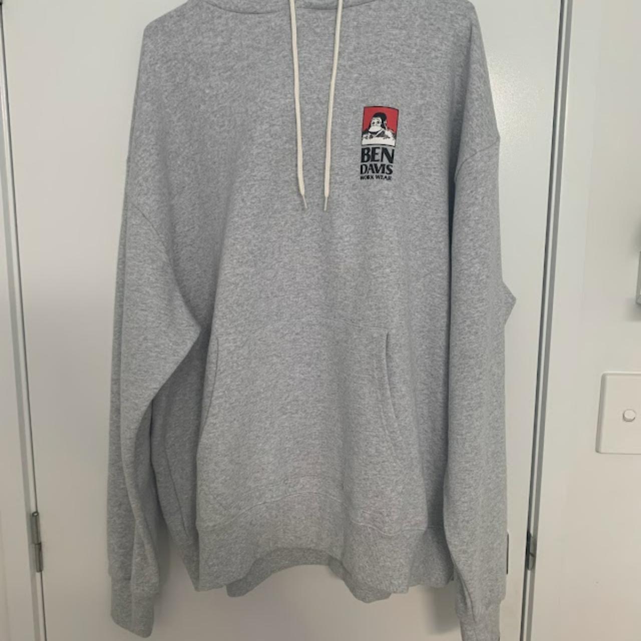 BNWT Ben Davis Print Sweat Hoodie XL Bought in... - Depop