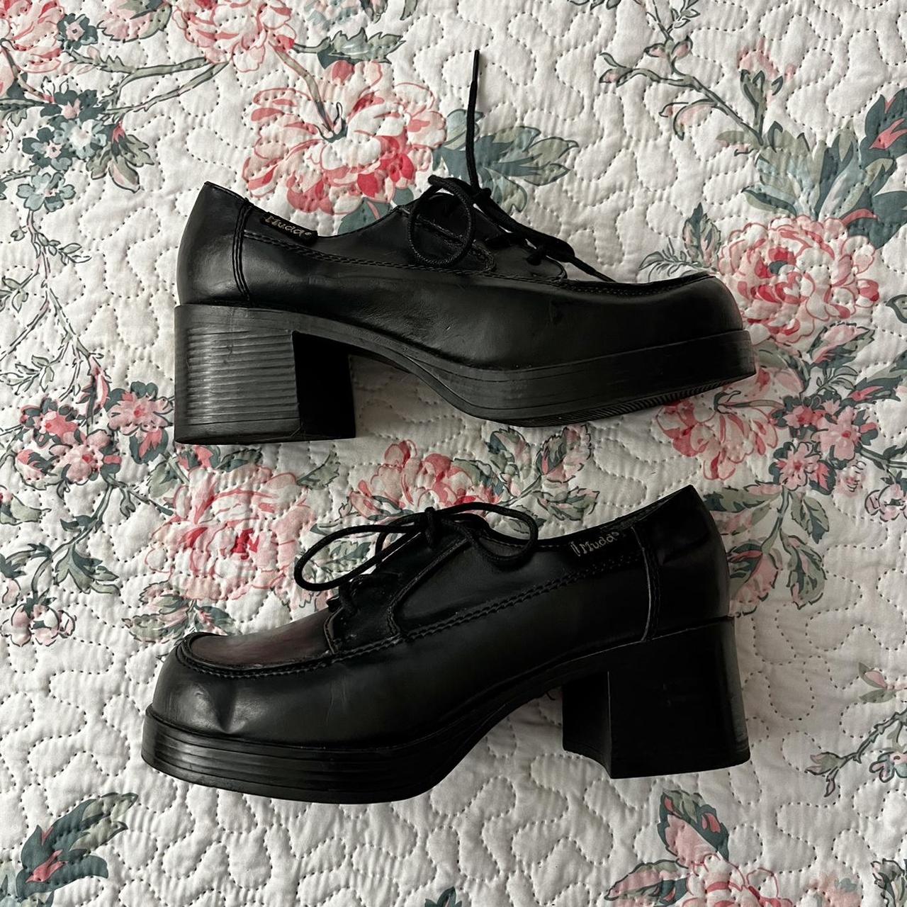 vtg mudd platform oxfords 💌 will ship next day 💗... - Depop