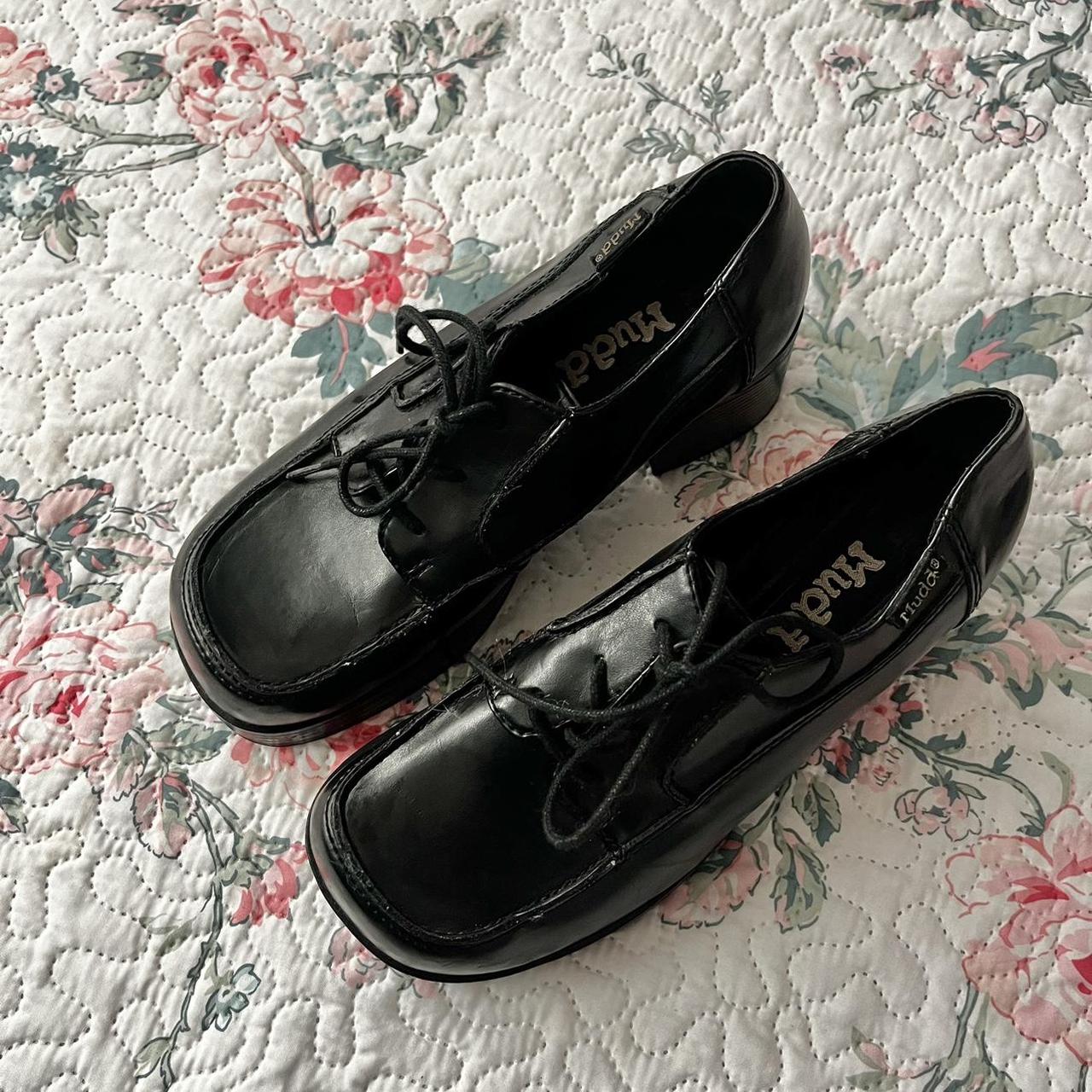vtg mudd platform oxfords 💌 will ship next day 💗... - Depop