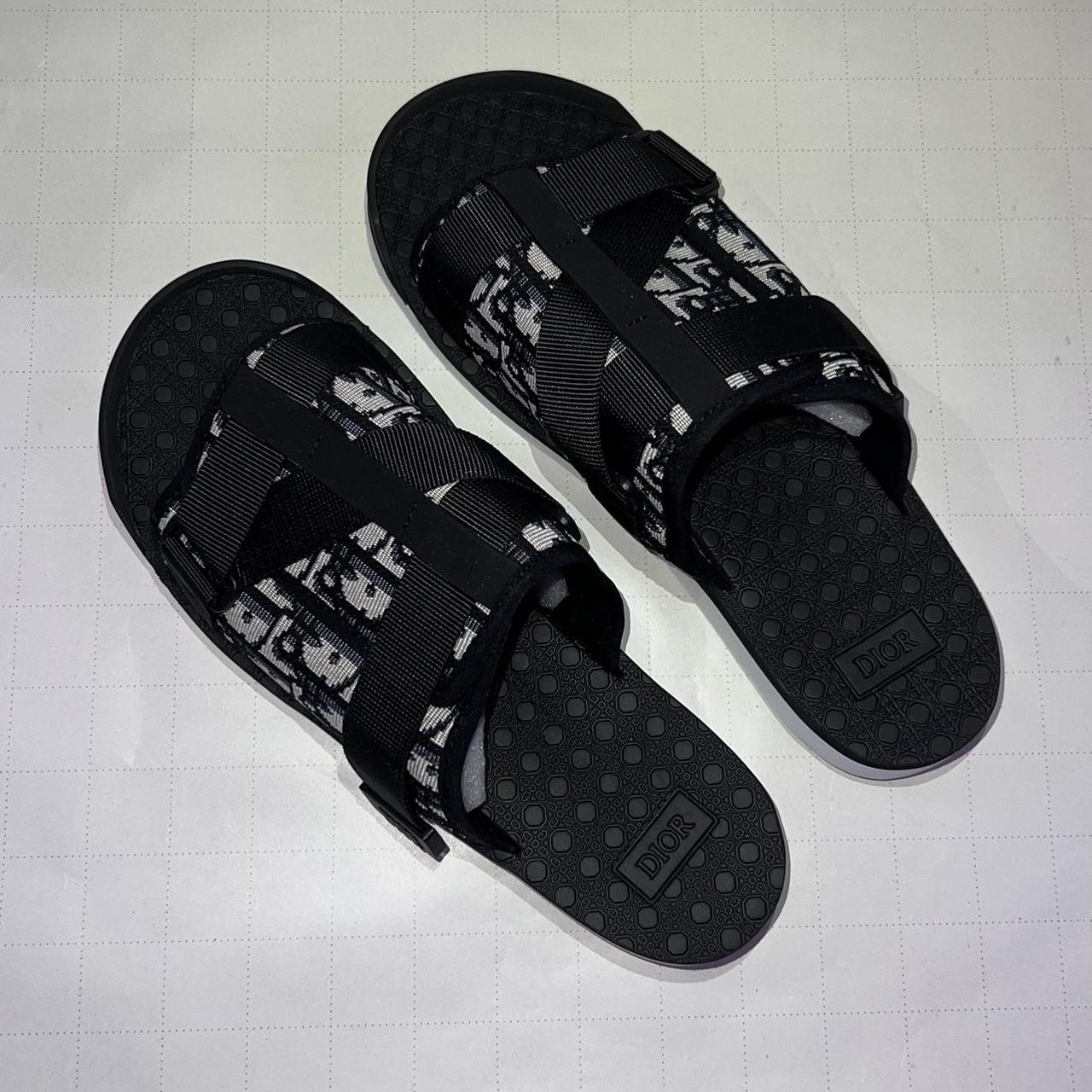 Dior Alpha Sandal Beige & Black ️FREE... | Depop