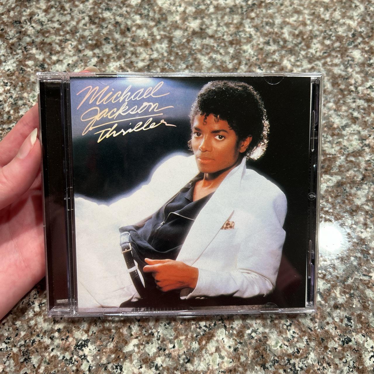 michael jackson (1982) “thriller” album CD in very... - Depop