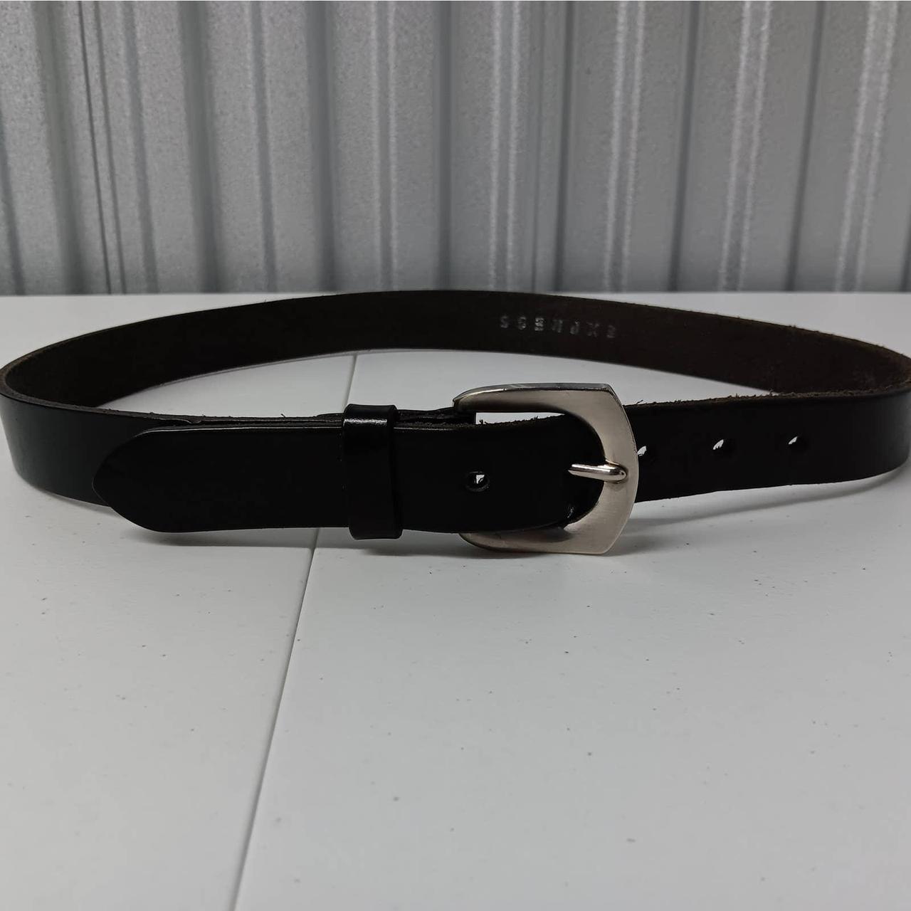 Express Women's Black Belt | Depop