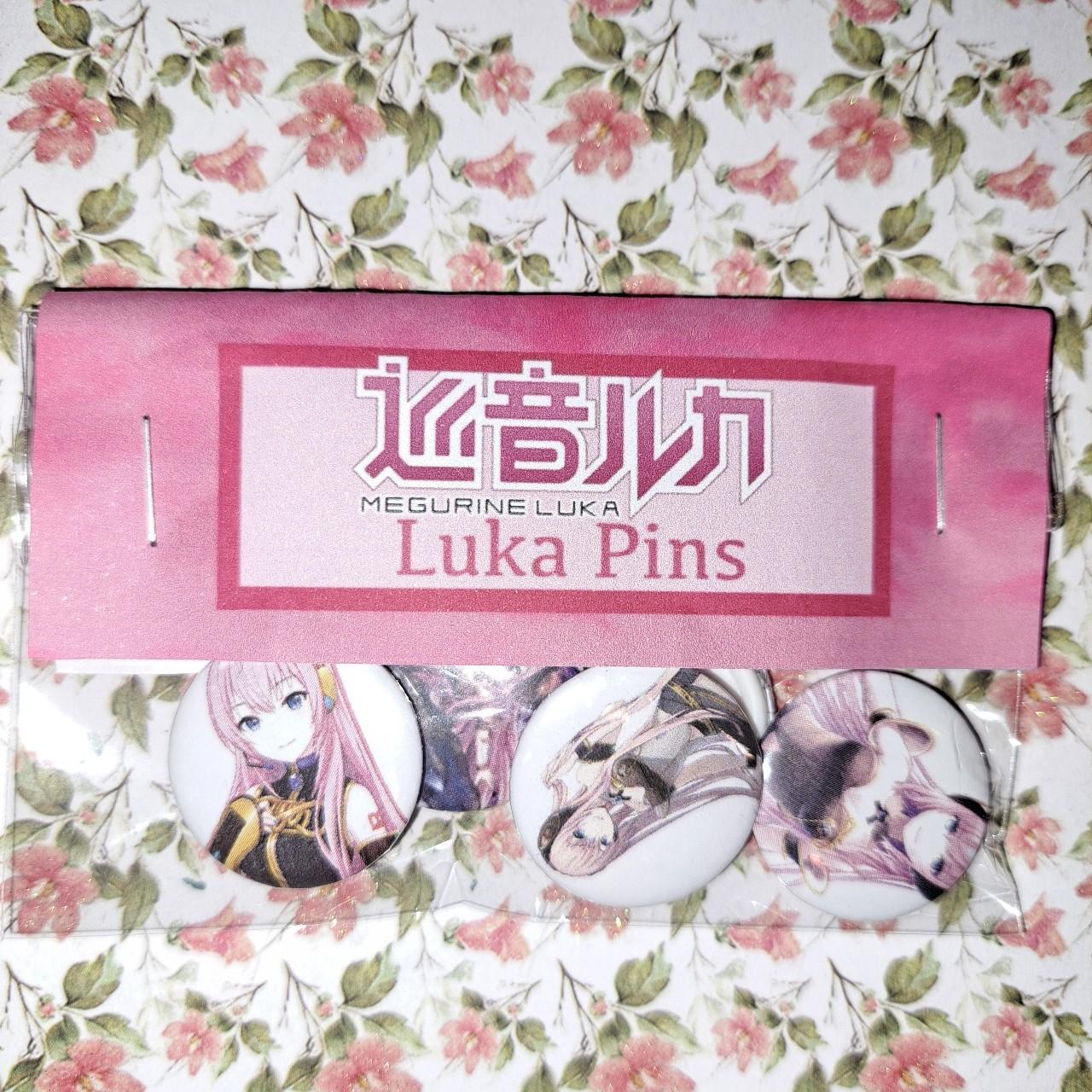 Vocaloid - Luka Pin Badges (⁠ ⁠•⁠ᴗ⁠•⁠ ⁠) 🛍 Instant... - Depop