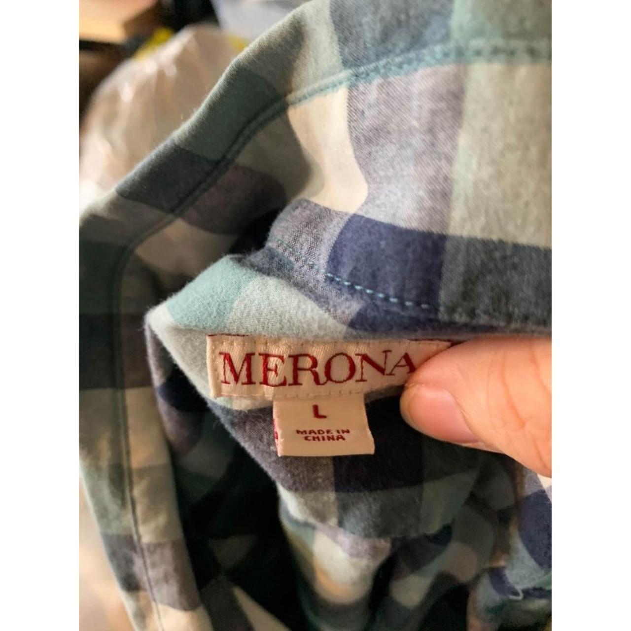 From Merona in varying blue - Depop