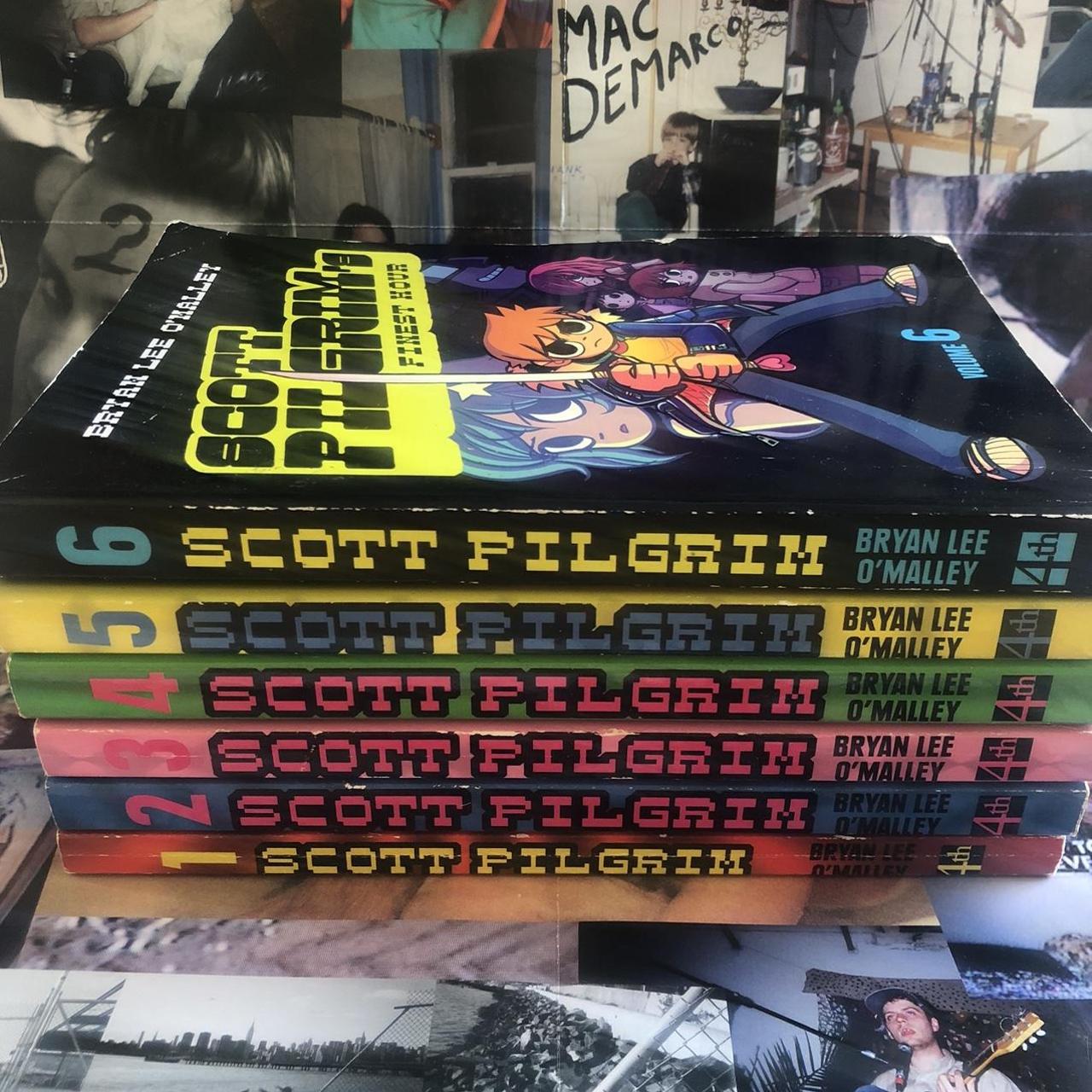 📚 Complete Scott Pilgrim Graphic Novel Collection... - Depop
