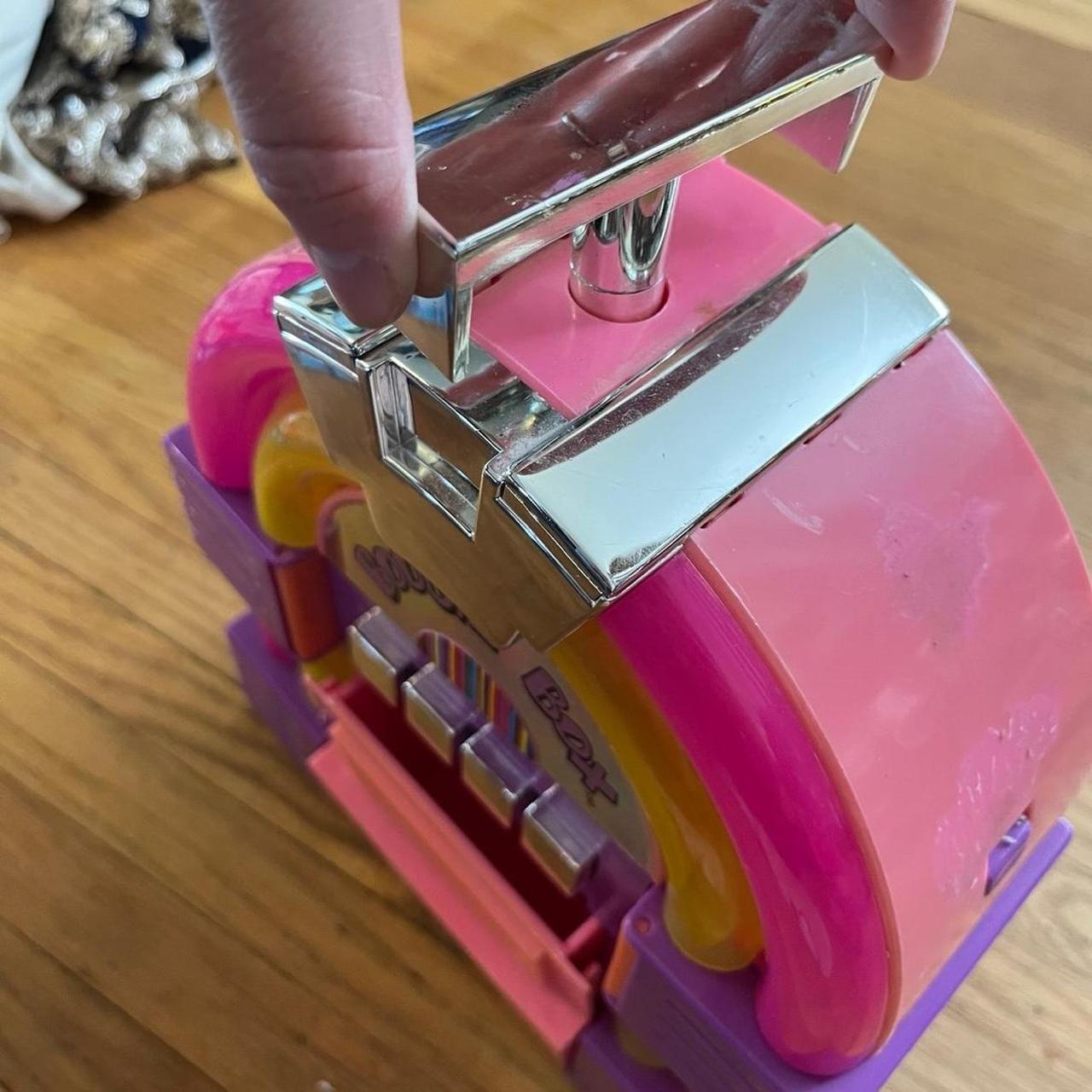 Vintage neon "jukebox" themed carrying case. Top... | Depop