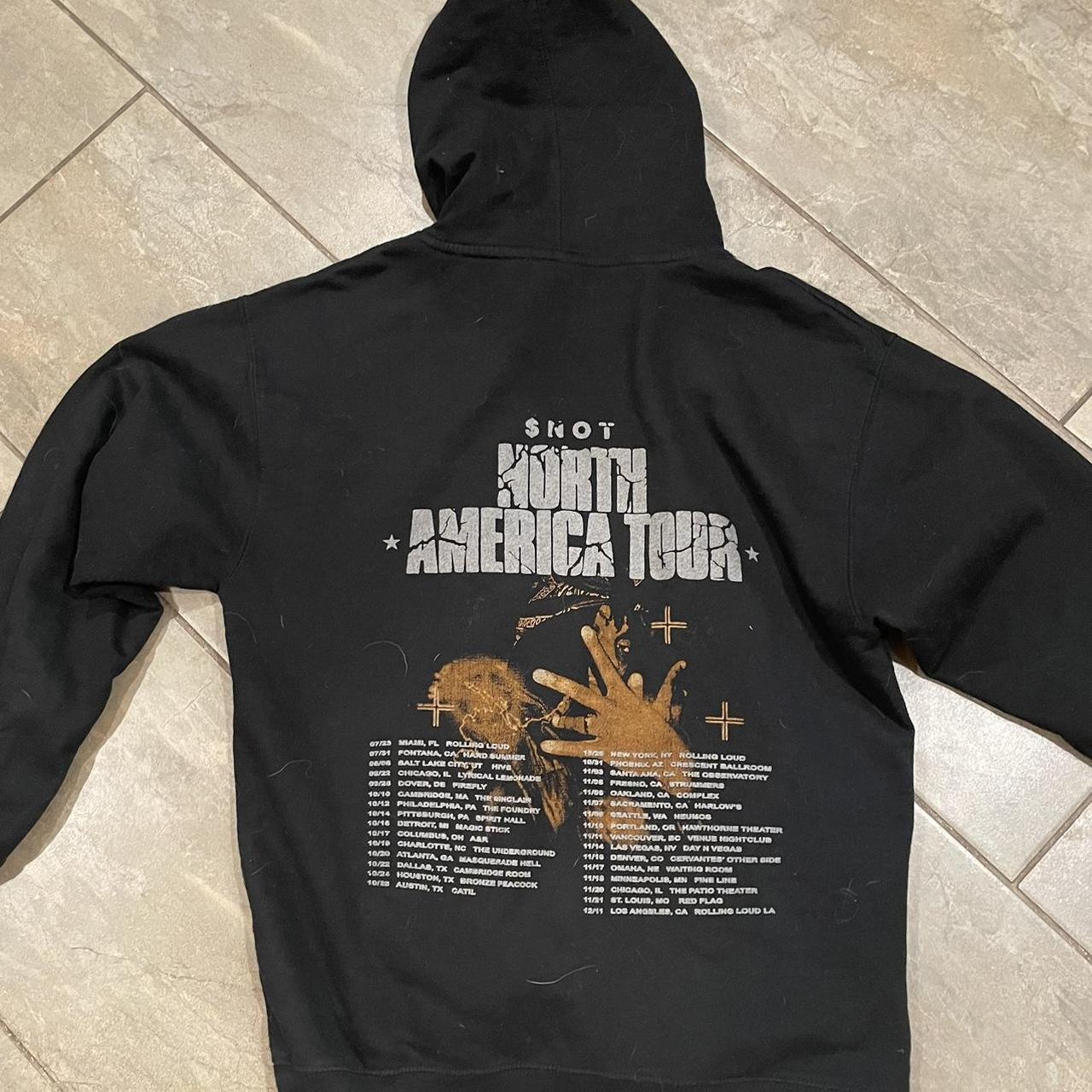 Snot north america tour hoodie size large - Depop