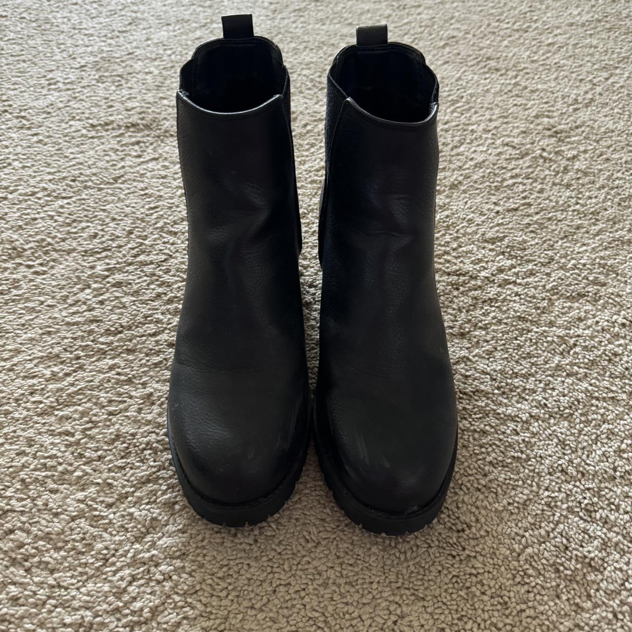 Black MIA boots with small scuffs. Womens 10 - Depop