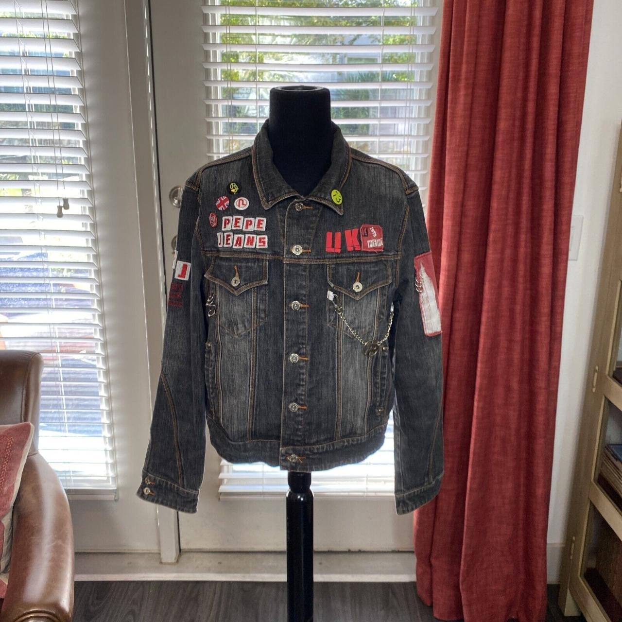 Vintage Pepe Jeans Jacket Denim 90's Size M/L... - Depop
