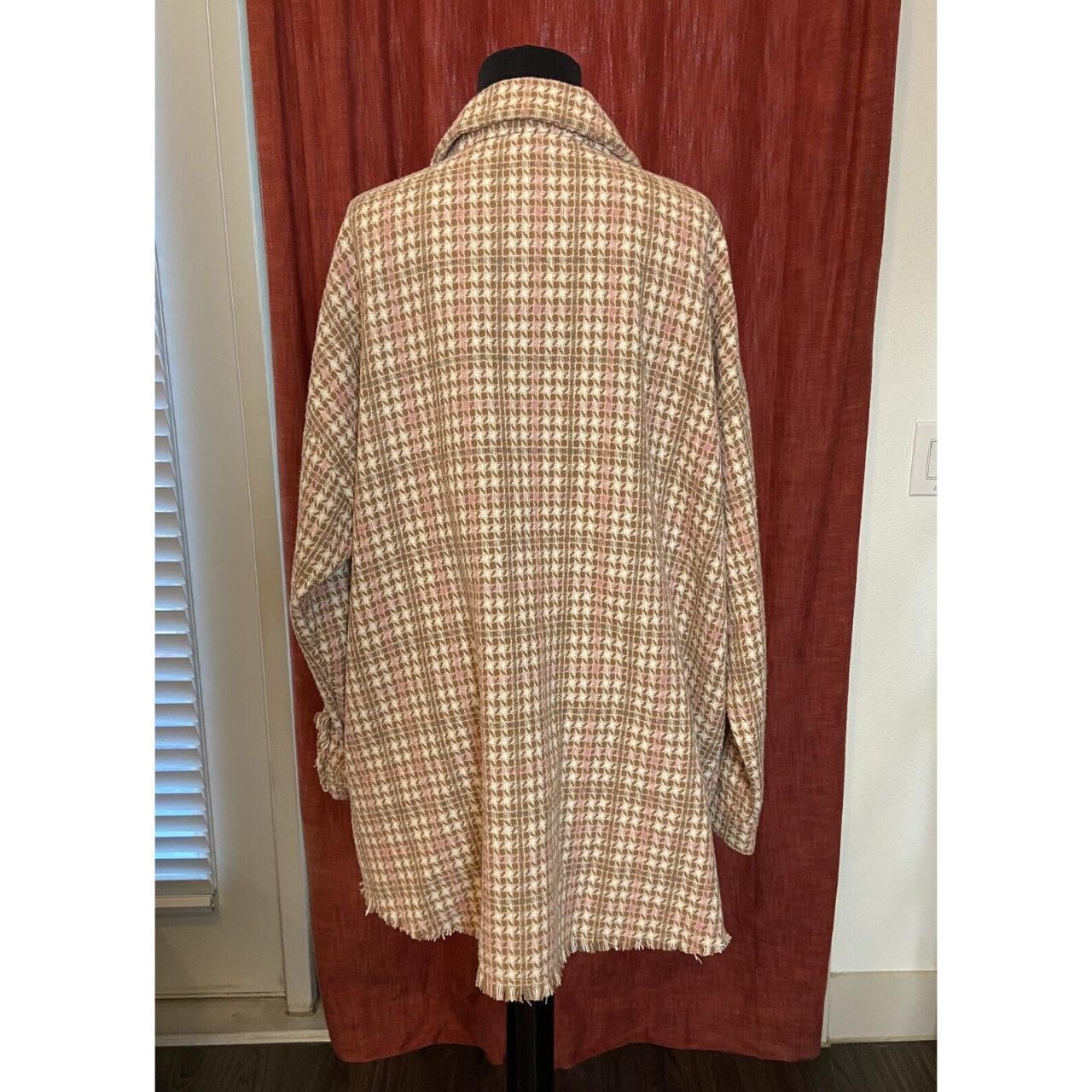 This colorful flannel shirt jacket from Davi & Dani... - Depop