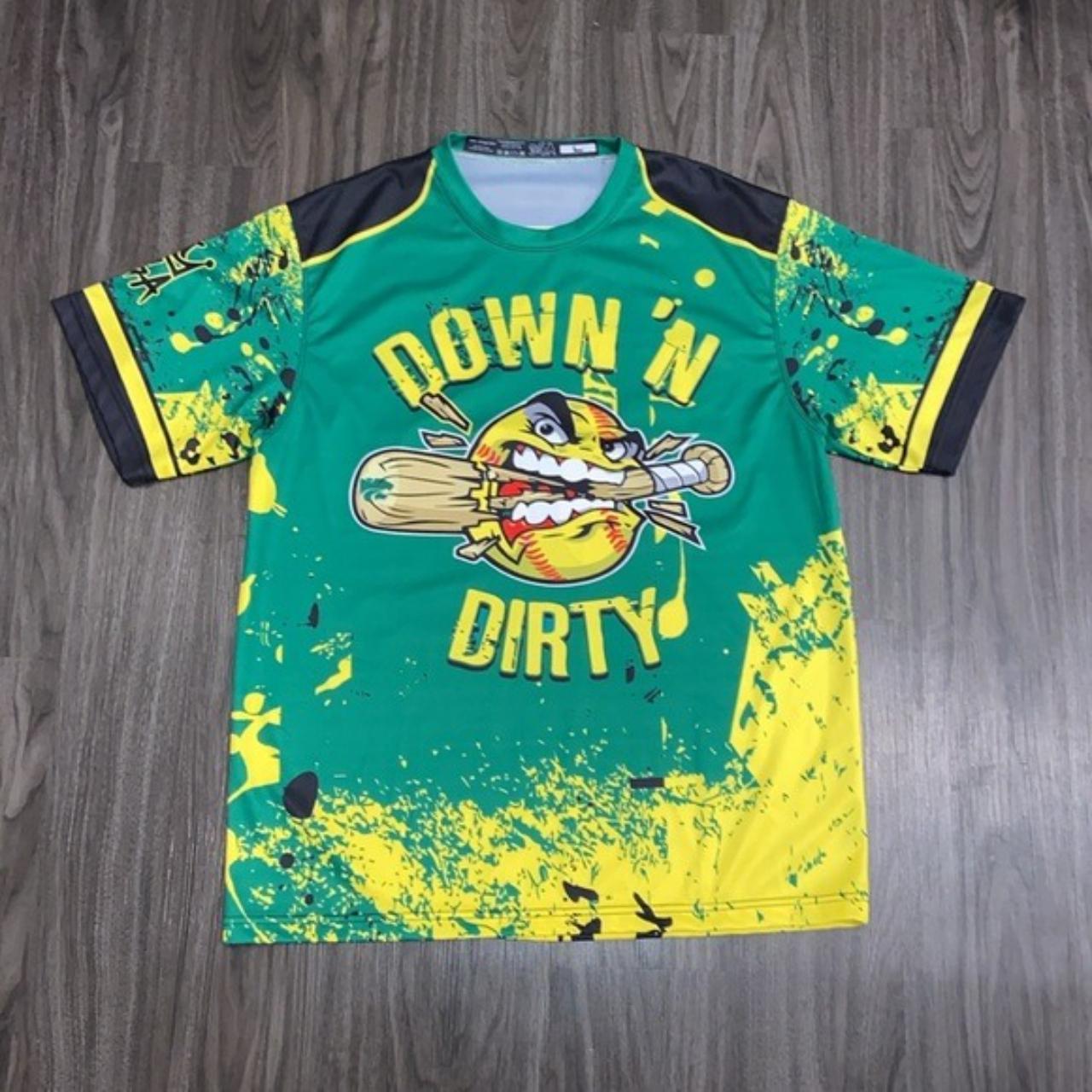 DGA "DOWN 'N DIRTY" #34 BUSH Jersey Men's Large - Depop