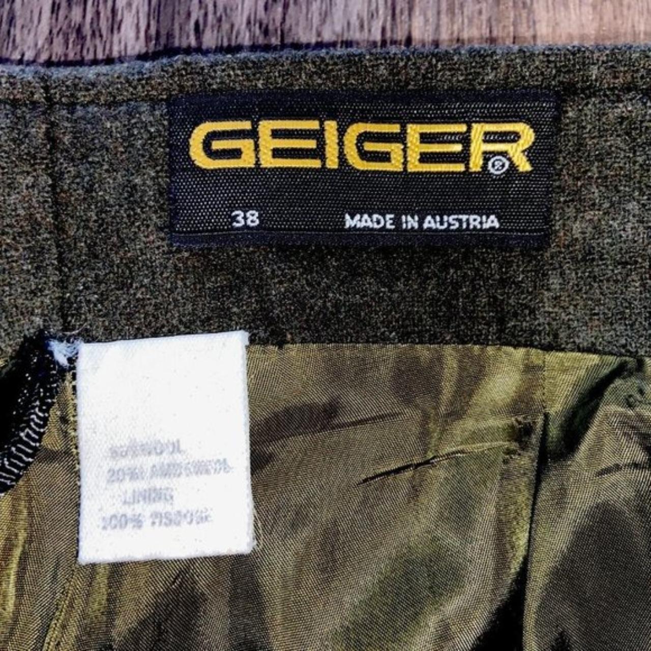 Geiger Eggplant Wool Blazer & Skirt SET Geiger... - Depop