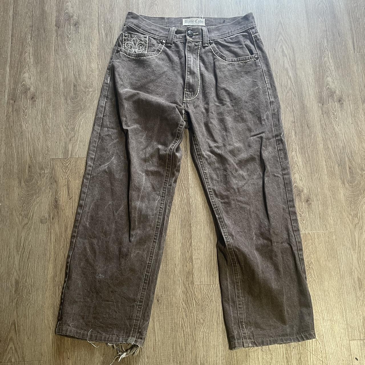 Super sick pants with some flaws at the Bottom of... - Depop