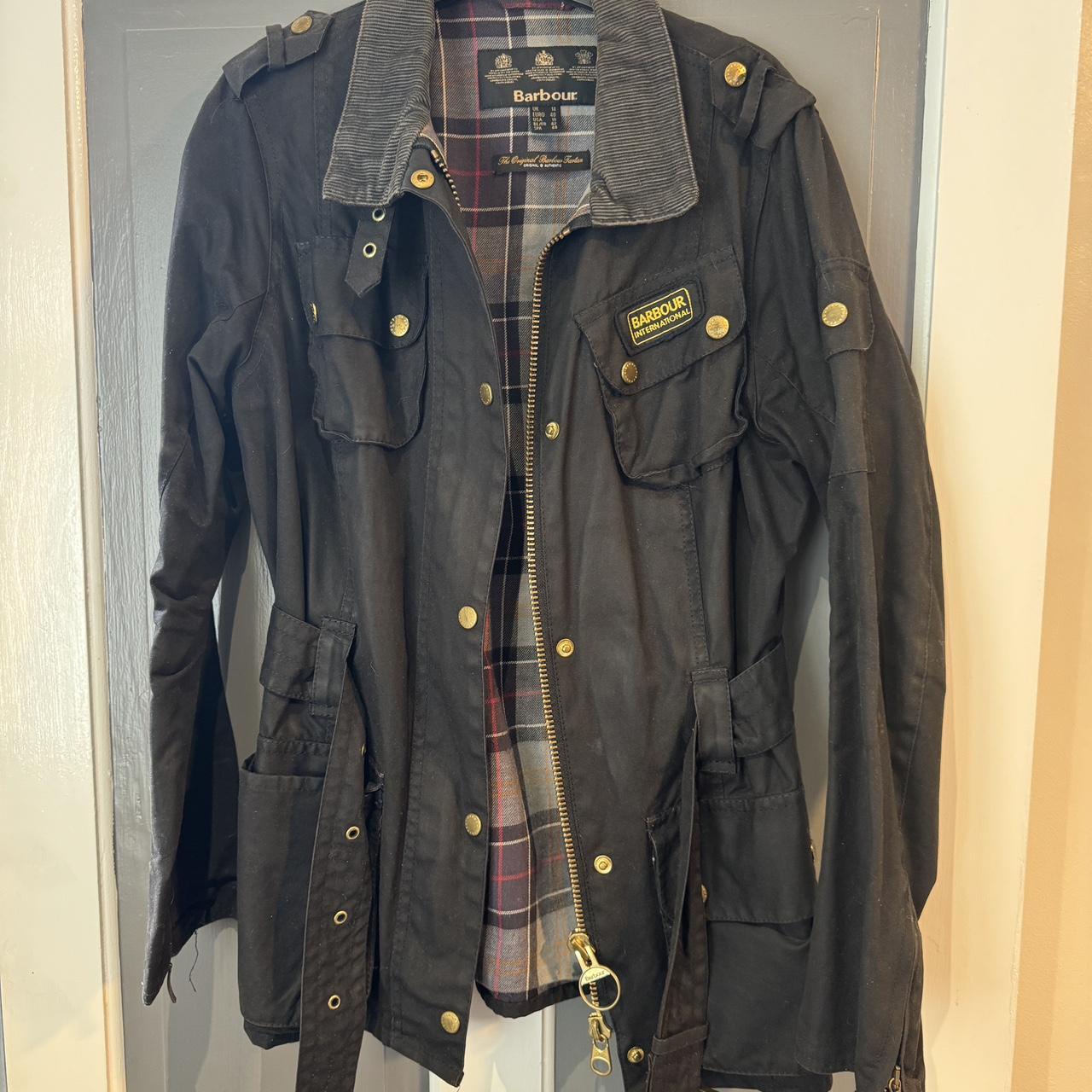 Black Barbour Wax Jacket. Bought from store in... | Depop