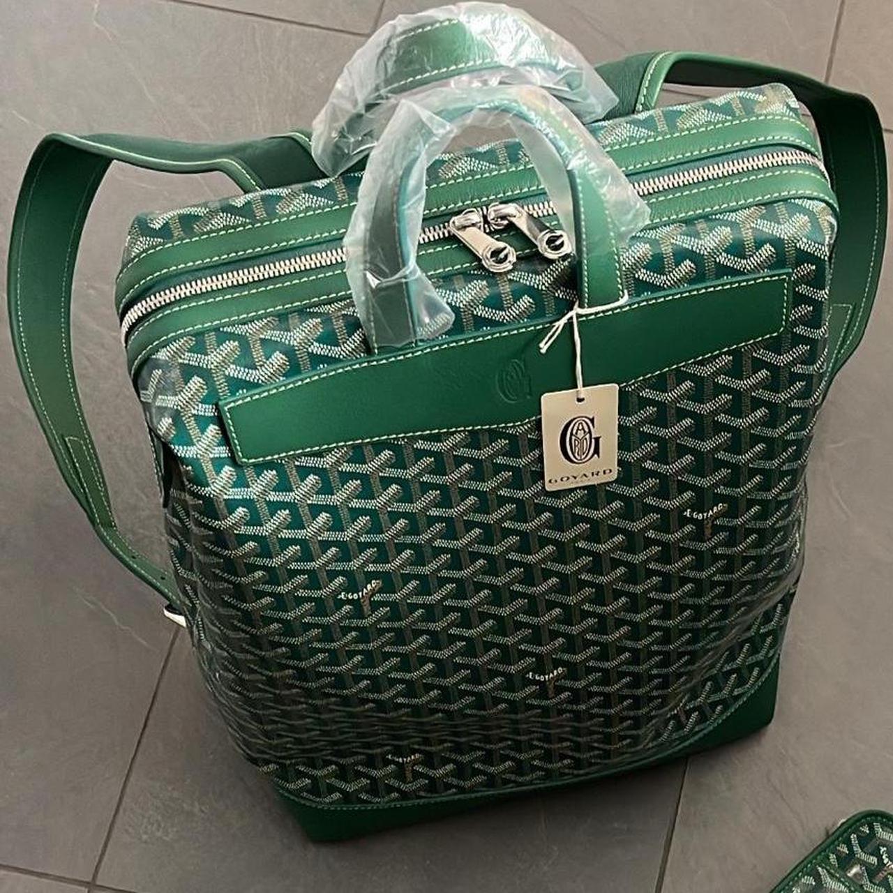 Goyard Green cisalpin backpack Brand new £2500 Rrp... - Depop