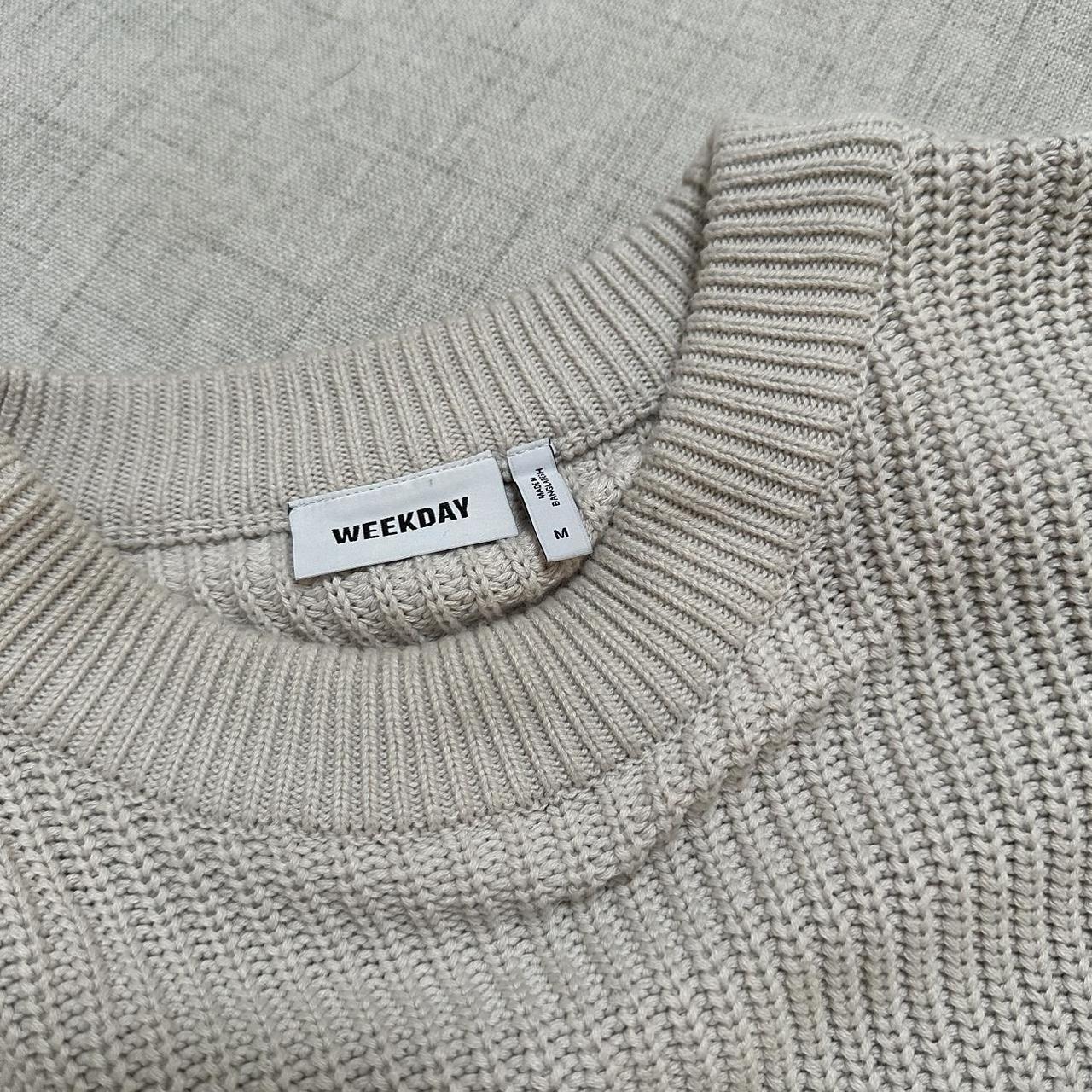 Weekday fisherman style jumper. Size men’s medium.... - Depop