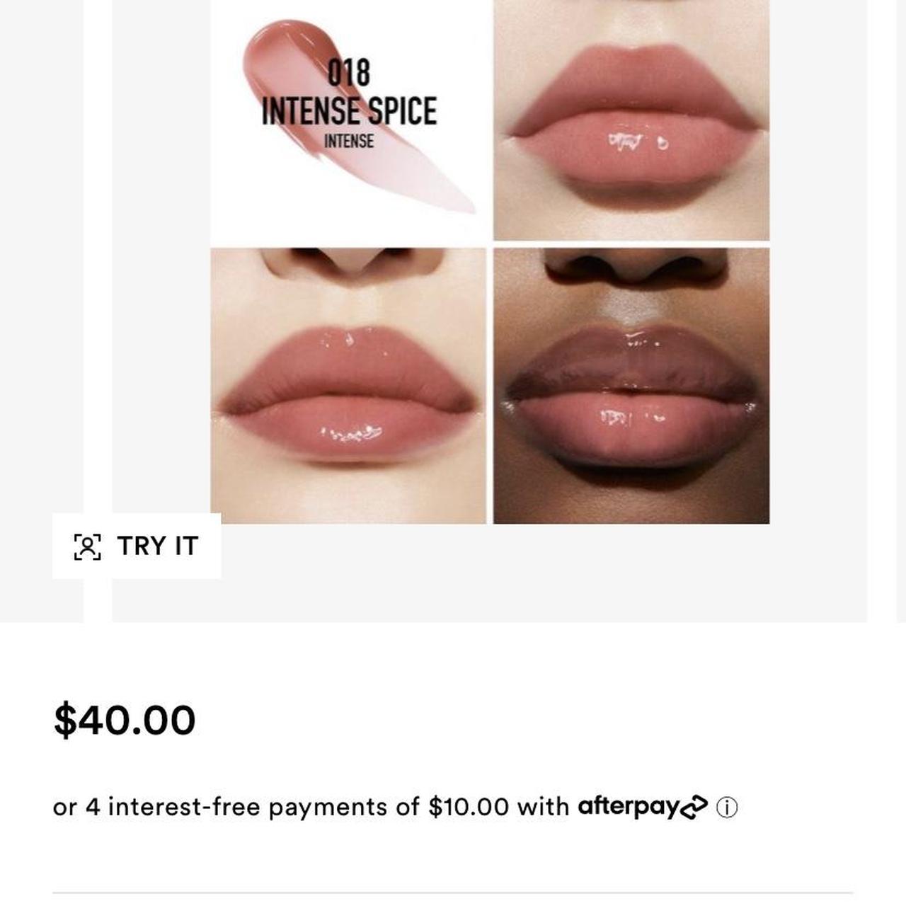 Dior lipgloss in color intense spice.Never... - Depop