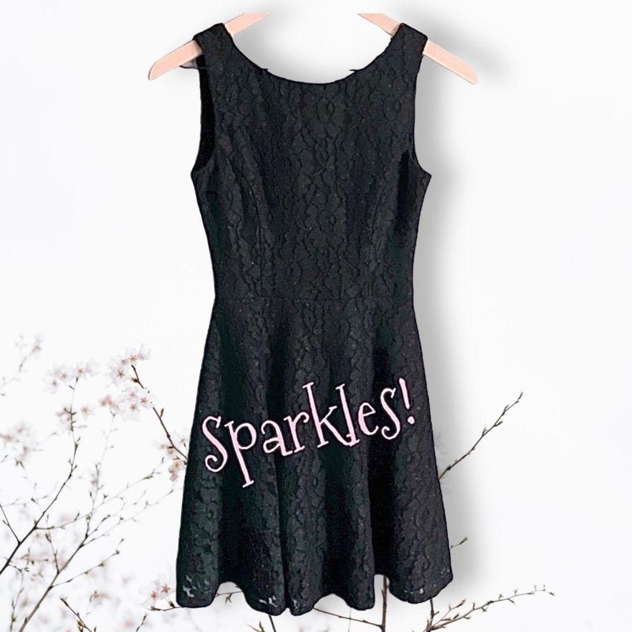 Speechless Black Sparkly Prom Cocktail Evening... - Depop