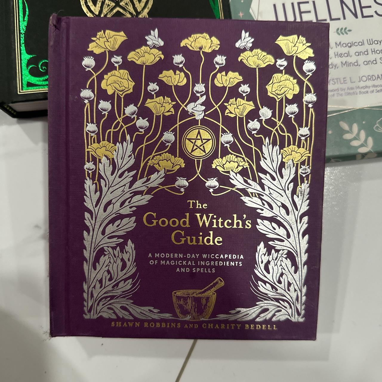 wiccapedia, good witch’s guide, witch’s wellness books - Depop
